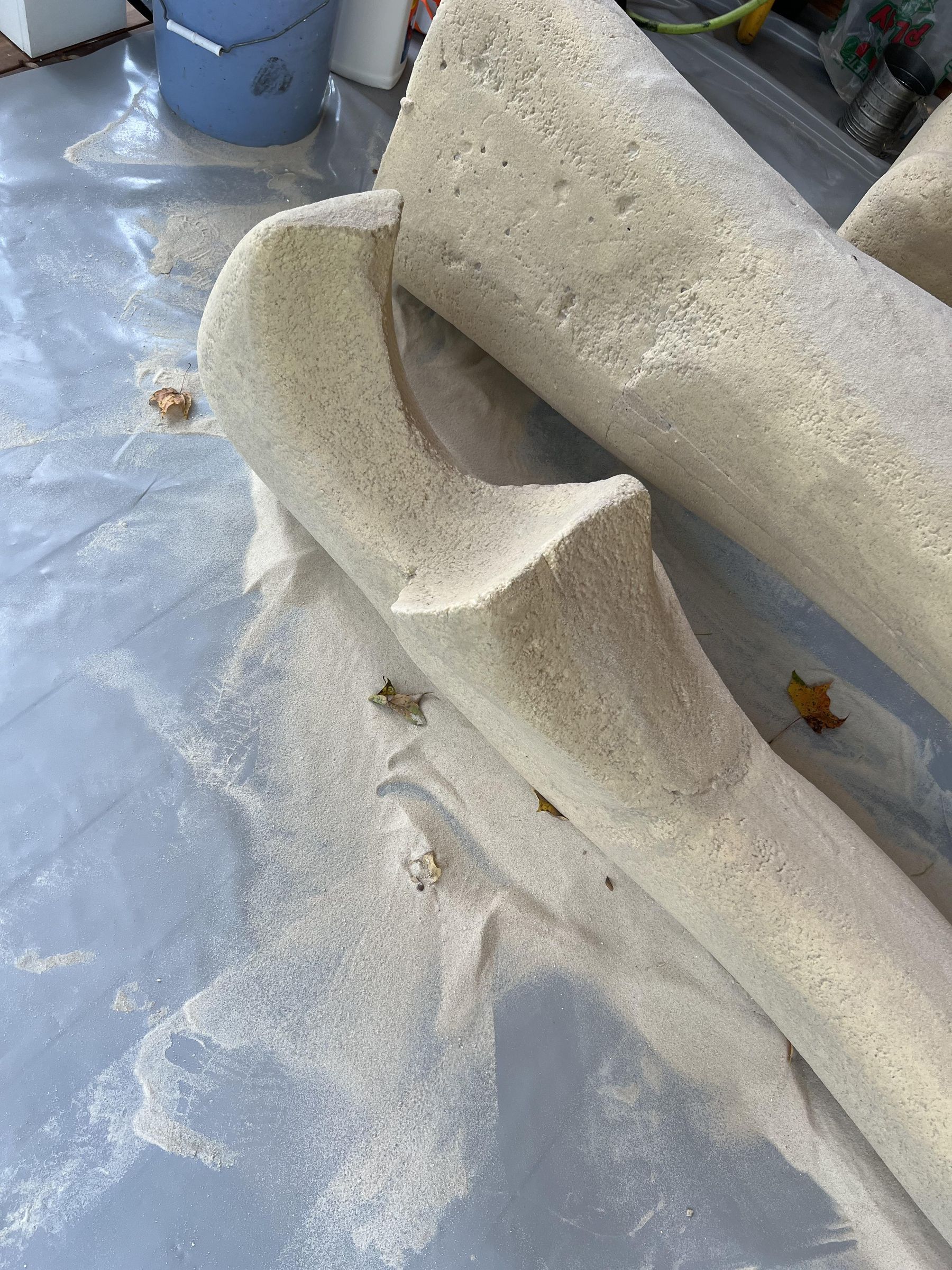 Over Sized Skeleton Breaking Out of My Home : 11 Steps (with Pictures ...