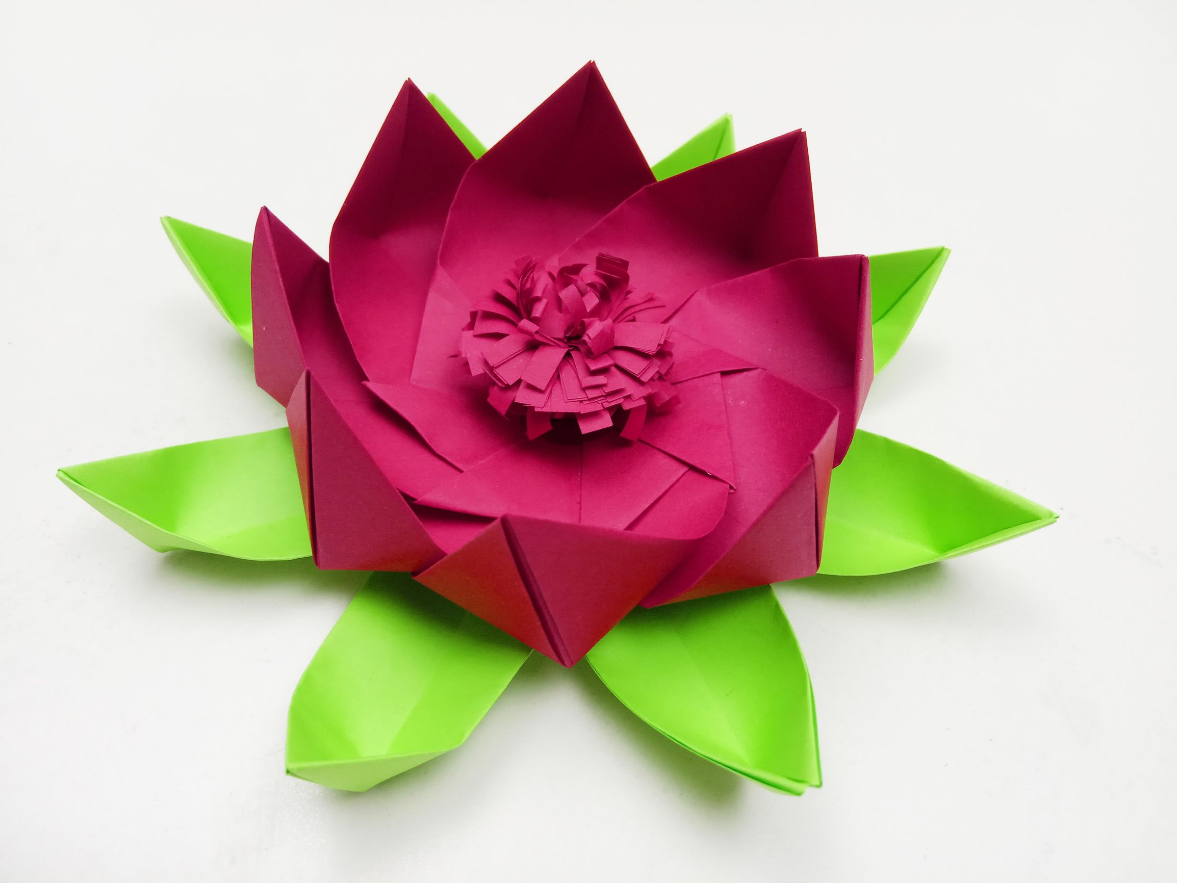 Paper Lotus Flower : 11 Steps (with Pictures) - Instructables