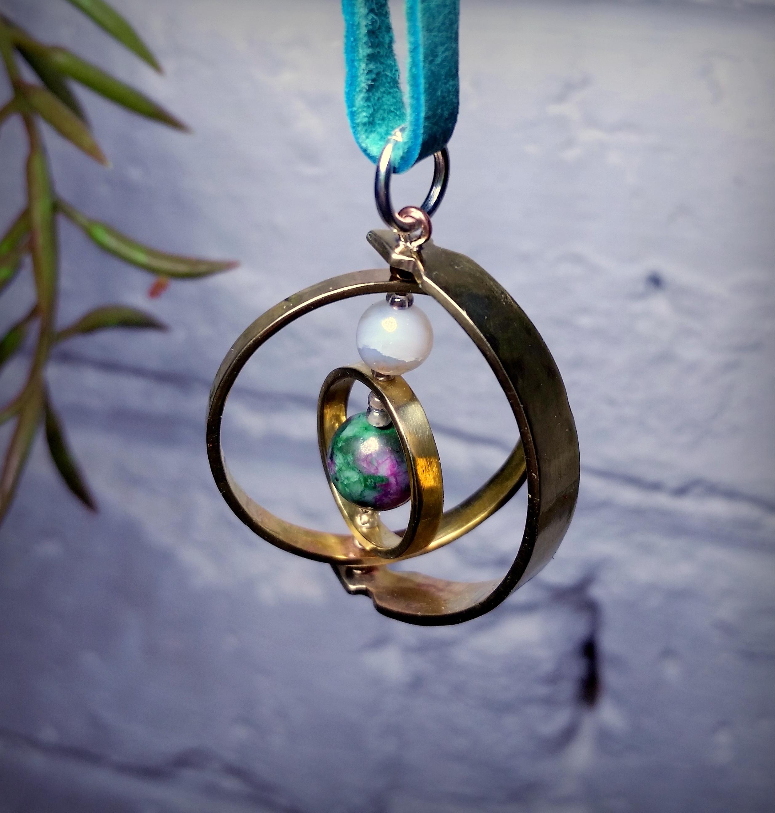 Hand-Forged Celestial Globe Pendant : 8 Steps (with Pictures ...