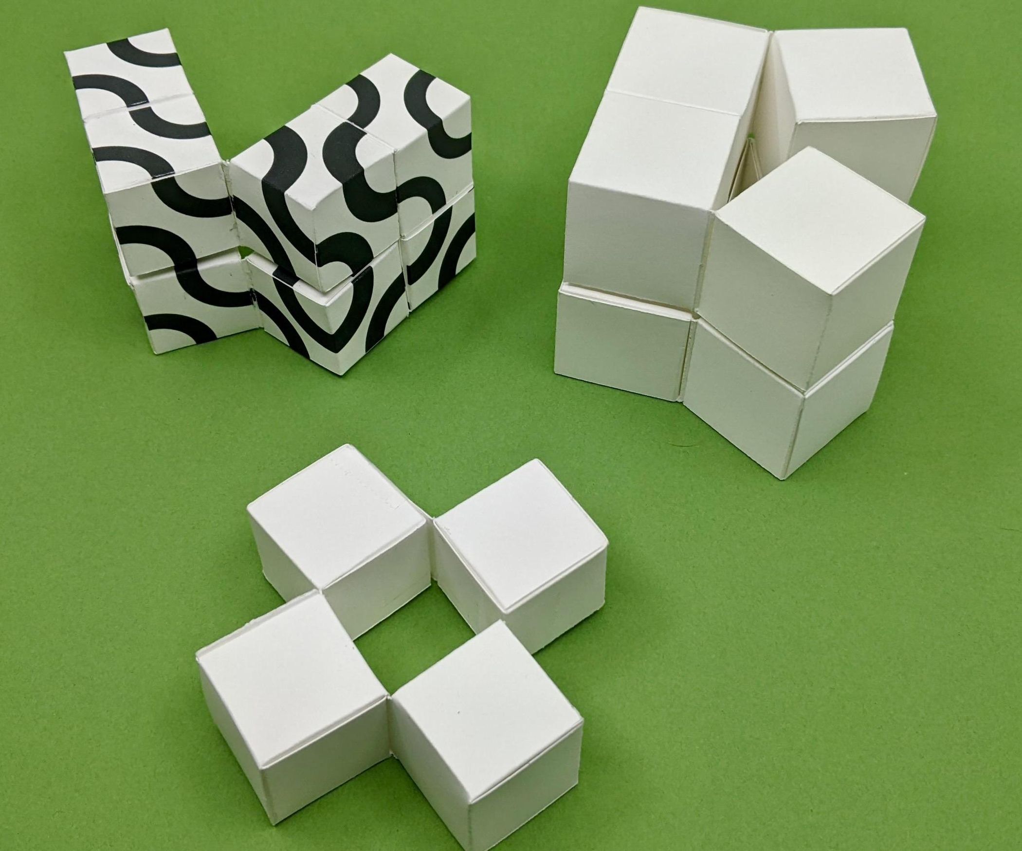 Making Paper Flexicubes (also Known As Infinity Cubes, Fidget Cubes or ...
