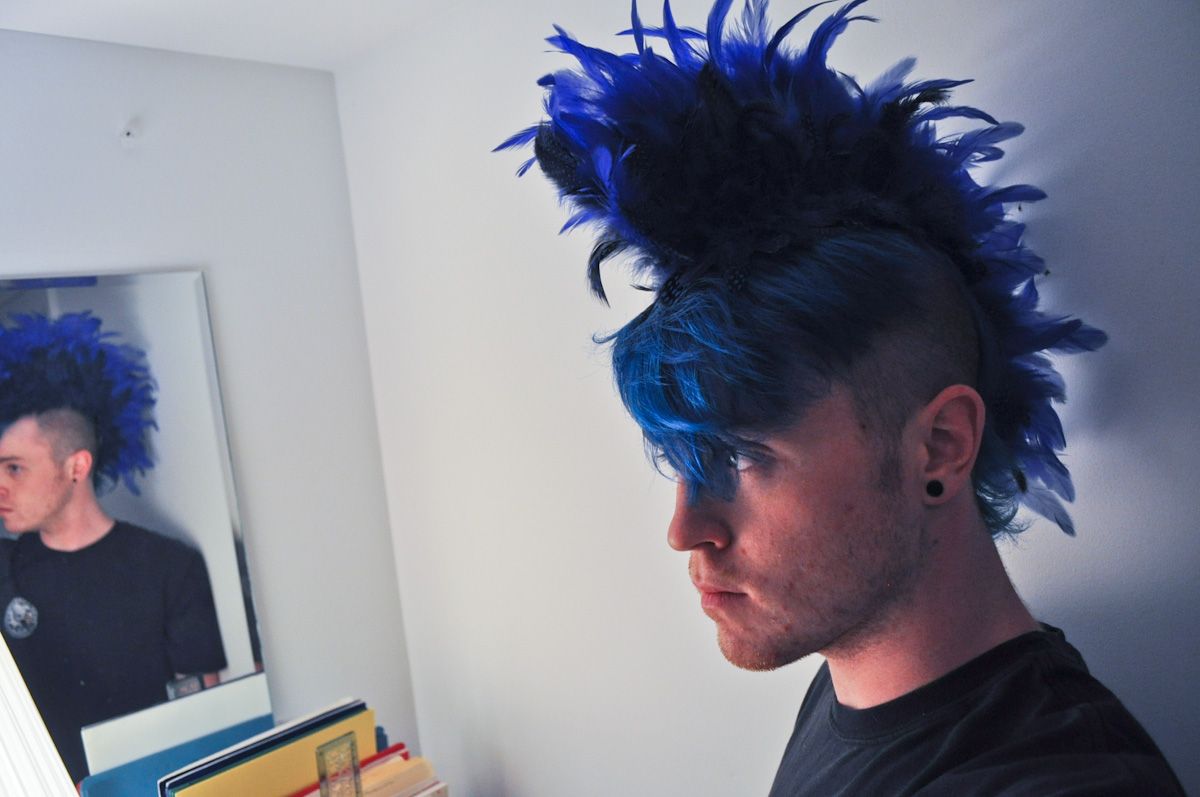 Sew Your Own Feather Mohawk : 6 Steps (with Pictures) - Instructables