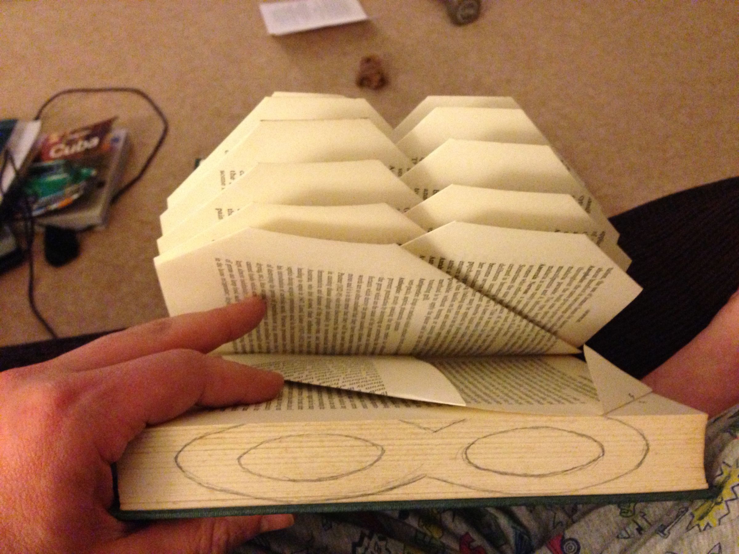 Folding Book Art - Wedding Table Numbers : 7 Steps (with Pictures ...