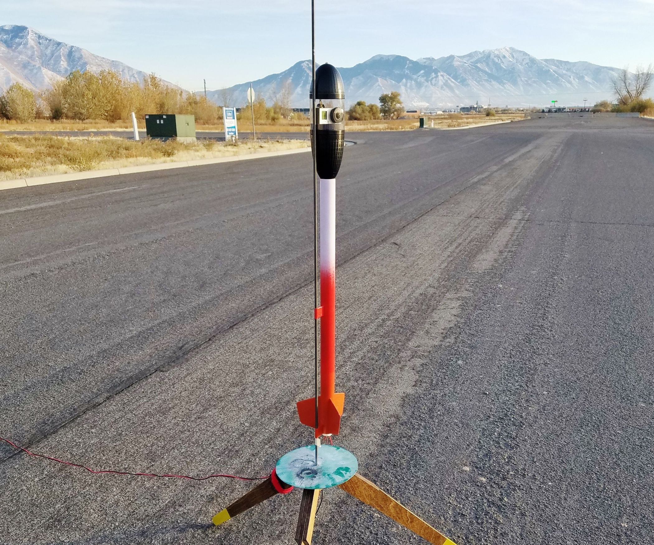 Model Rocket With GoPro Nose Cone : 15 Steps (with Pictures ...