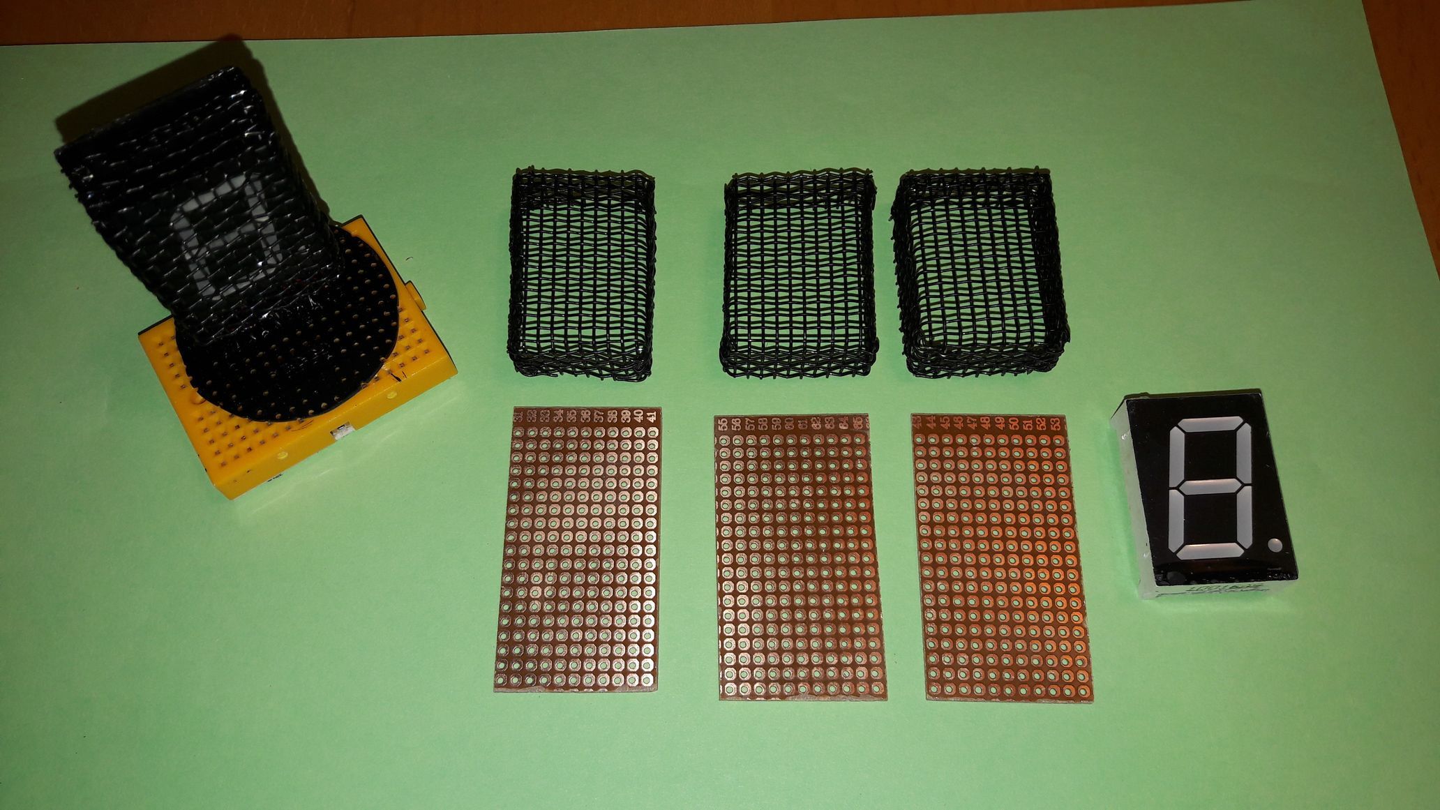 Nixie Inspired 7 Segment Display : 4 Steps (with Pictures) - Instructables