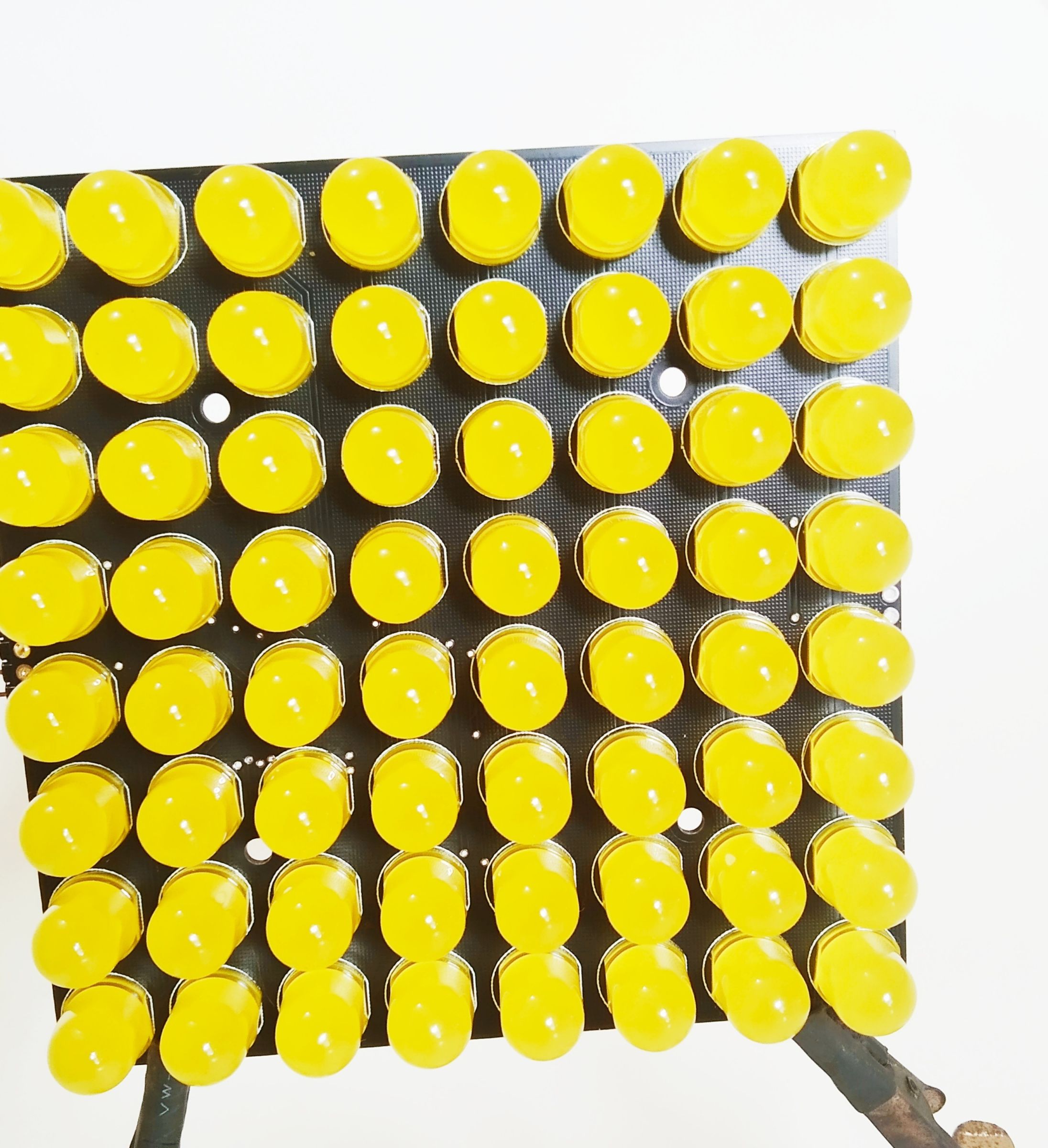 How to Build 8x8 BIG LED Matrix (MAX7219 LED 10mm) | Trybotics