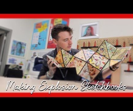 Creating an Explosion Sketchbook : 7 Steps (with Pictures) - Instructables