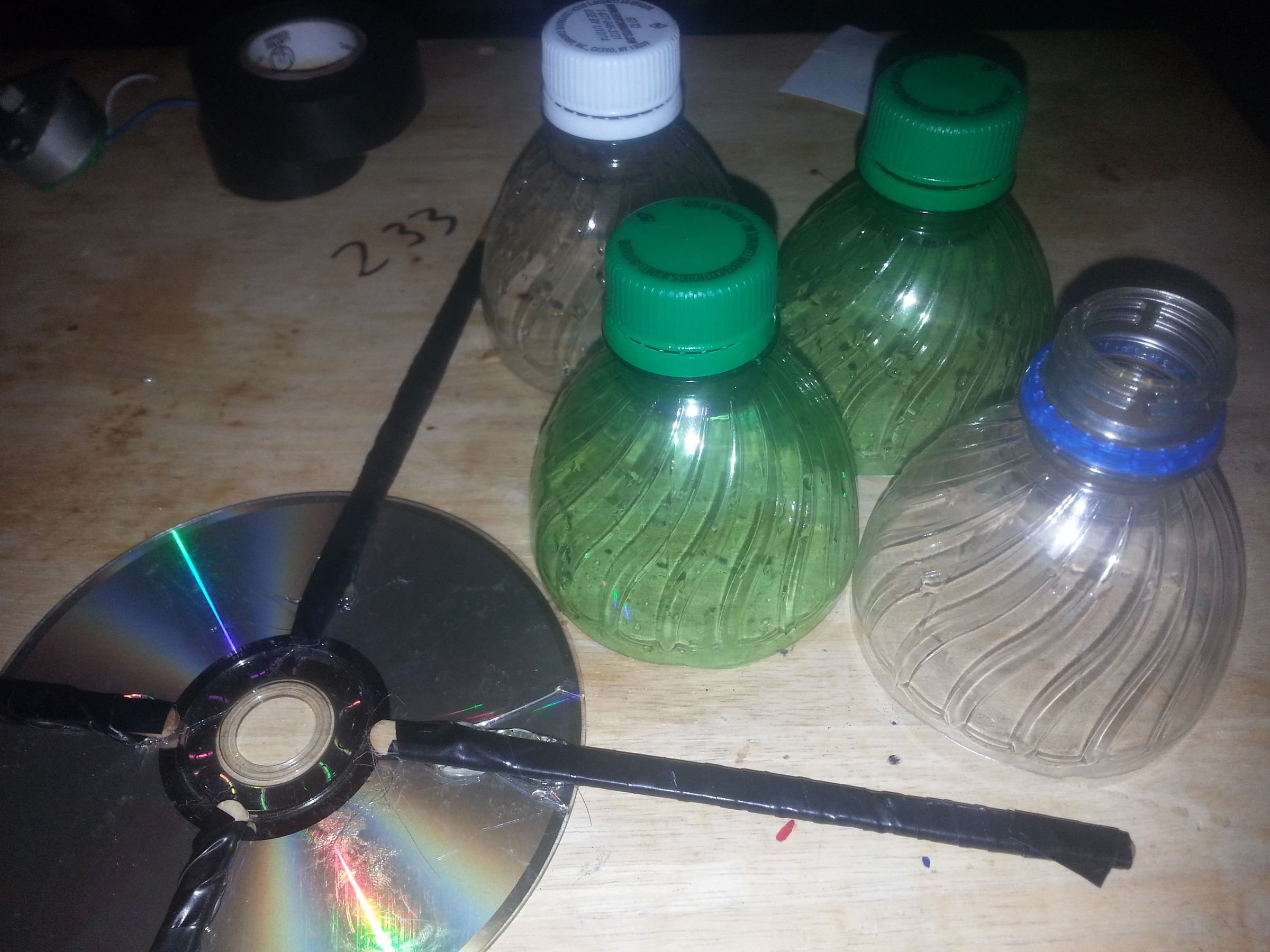 How to Make a Wind Generated Light Bulb. (wind Generator 2! Wind ...