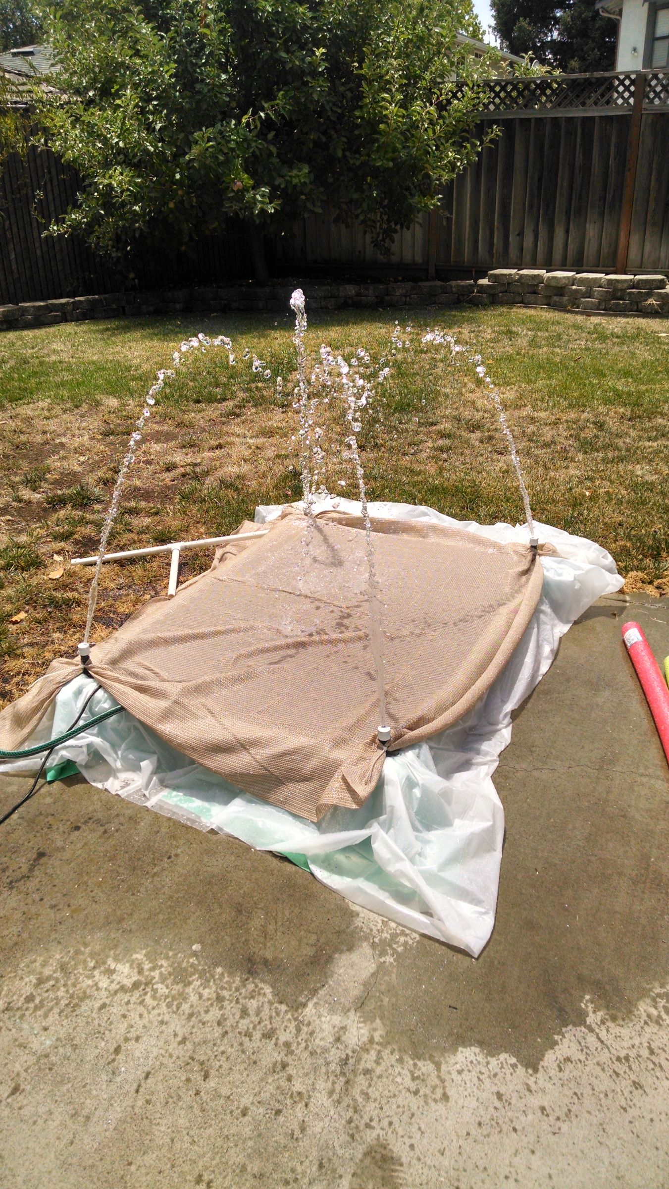 Backyard Recirculating Splash Pad : 8 Steps (with Pictures) - Instructables