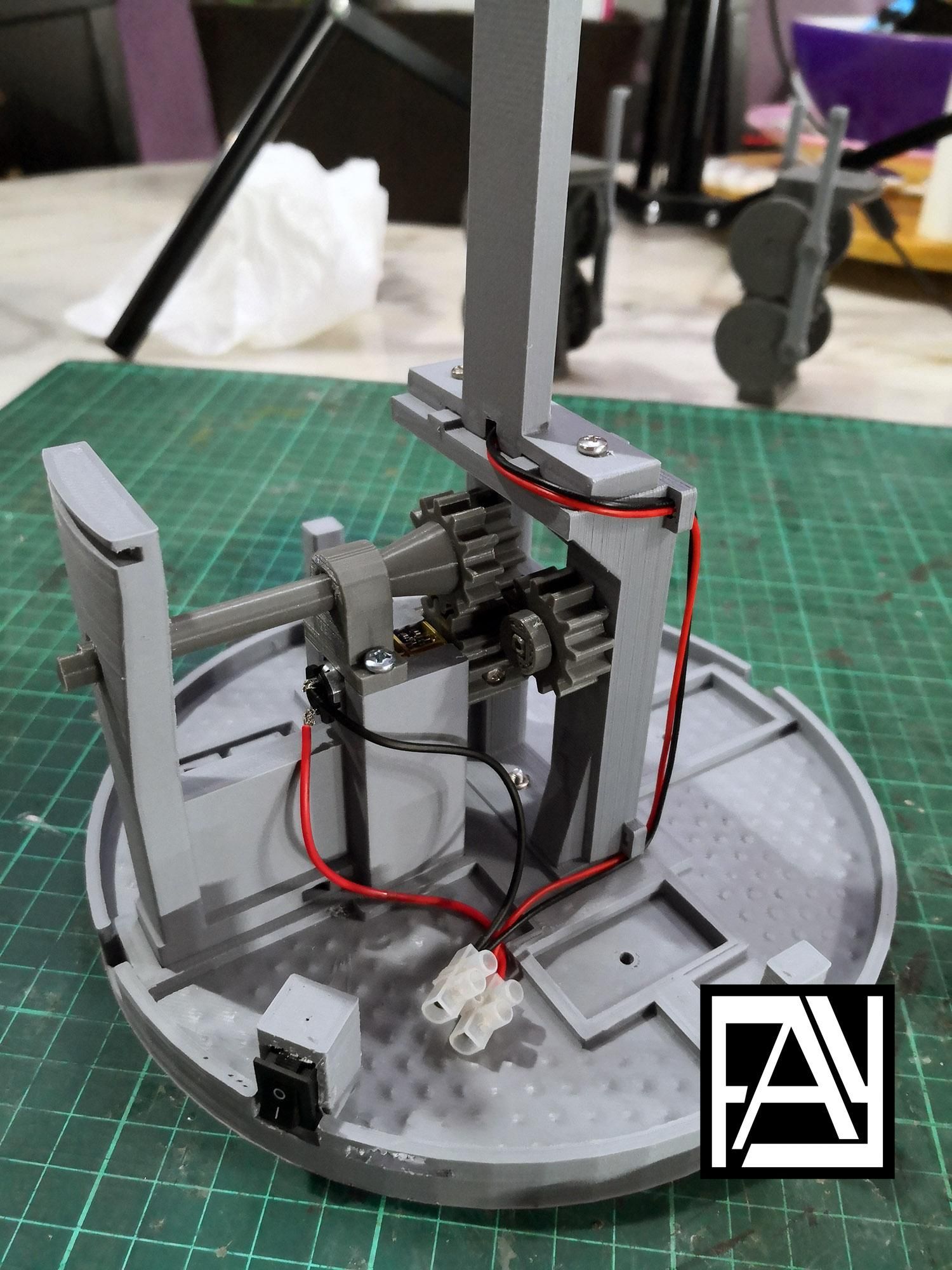 ATAT Motorized Automata : 12 Steps (with Pictures) - Instructables