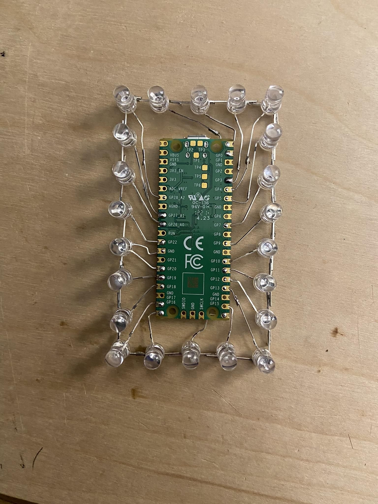 Raspberry Pi Pico Led Badge : 9 Steps (with Pictures) - Instructables