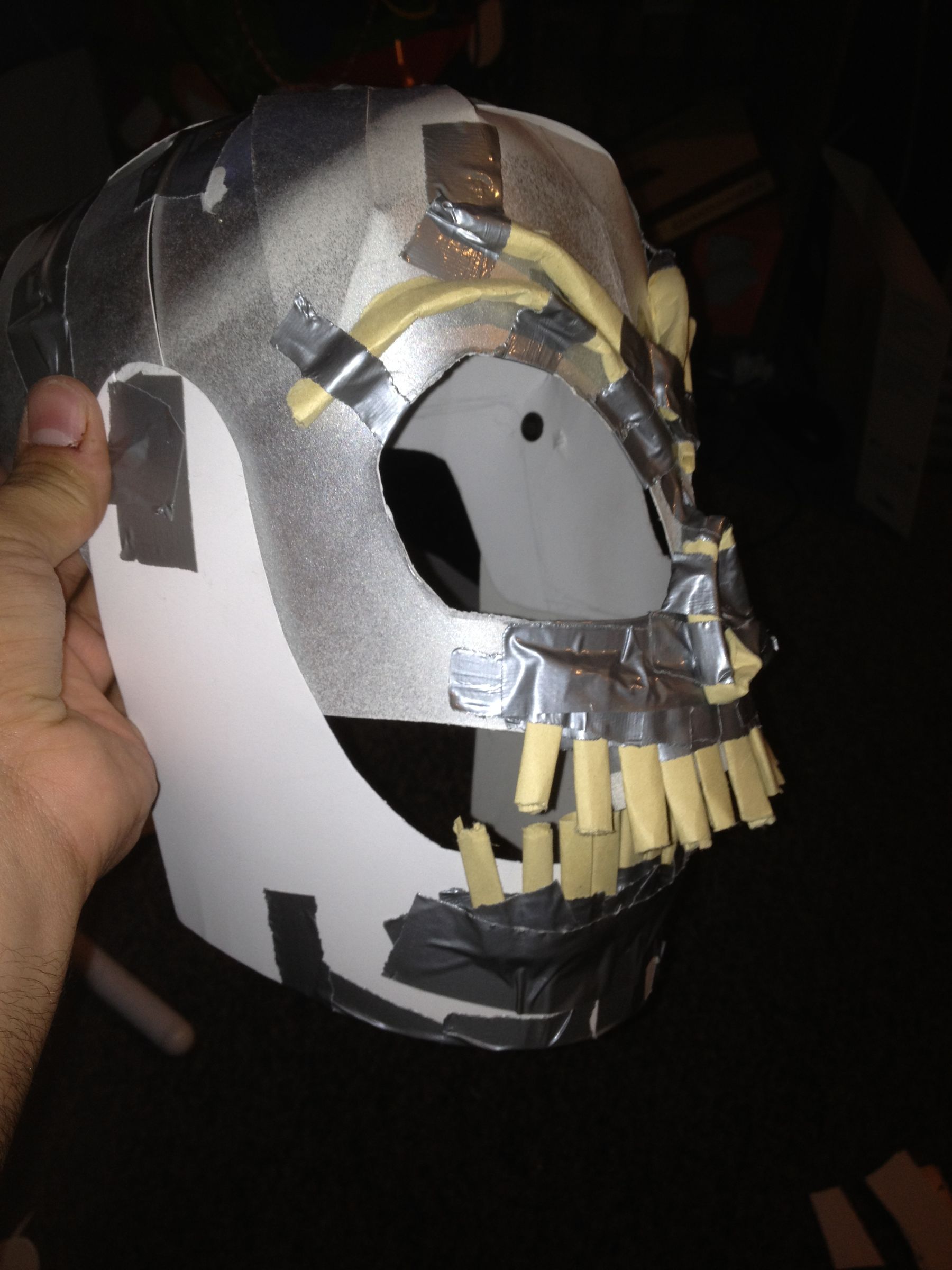 How to Make a Scary Scarecrow Mask (With Moveable Jaw) : 7 Steps (with ...