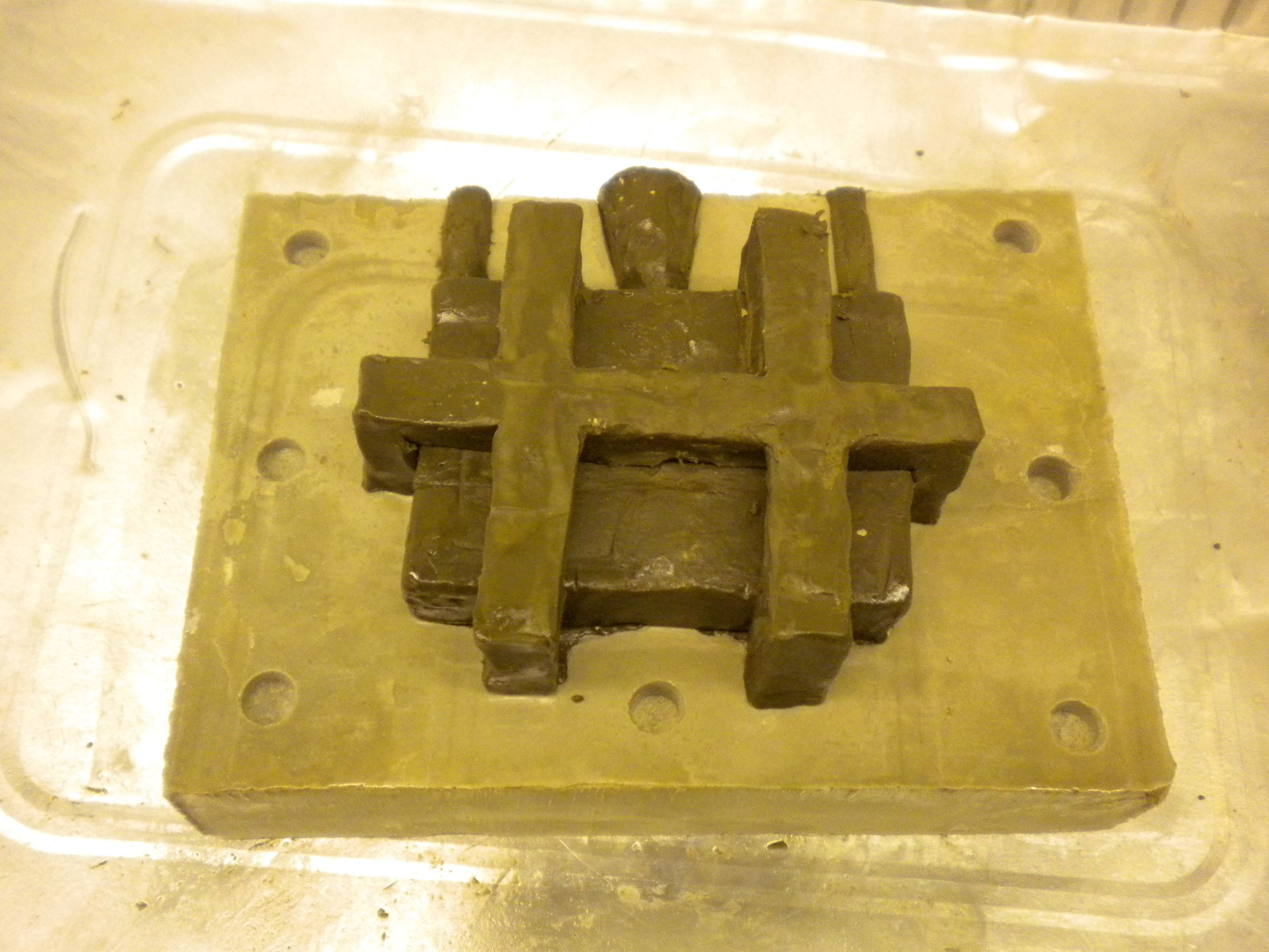Making a Silicone and Ultracal Matrix Mold : 20 Steps - Instructables