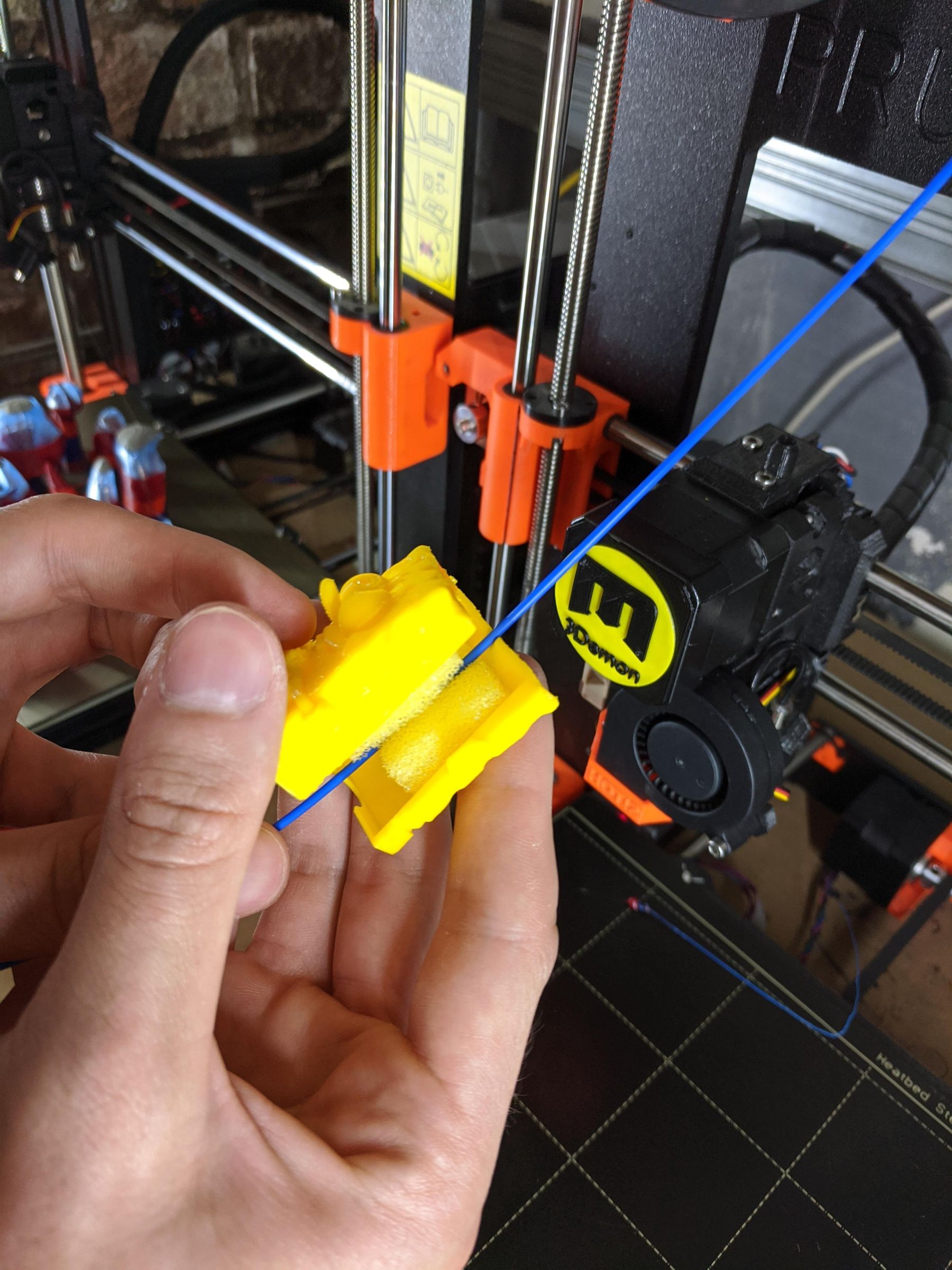 SpongeBob Filament Dust Filter : 10 Steps (with Pictures) - Instructables