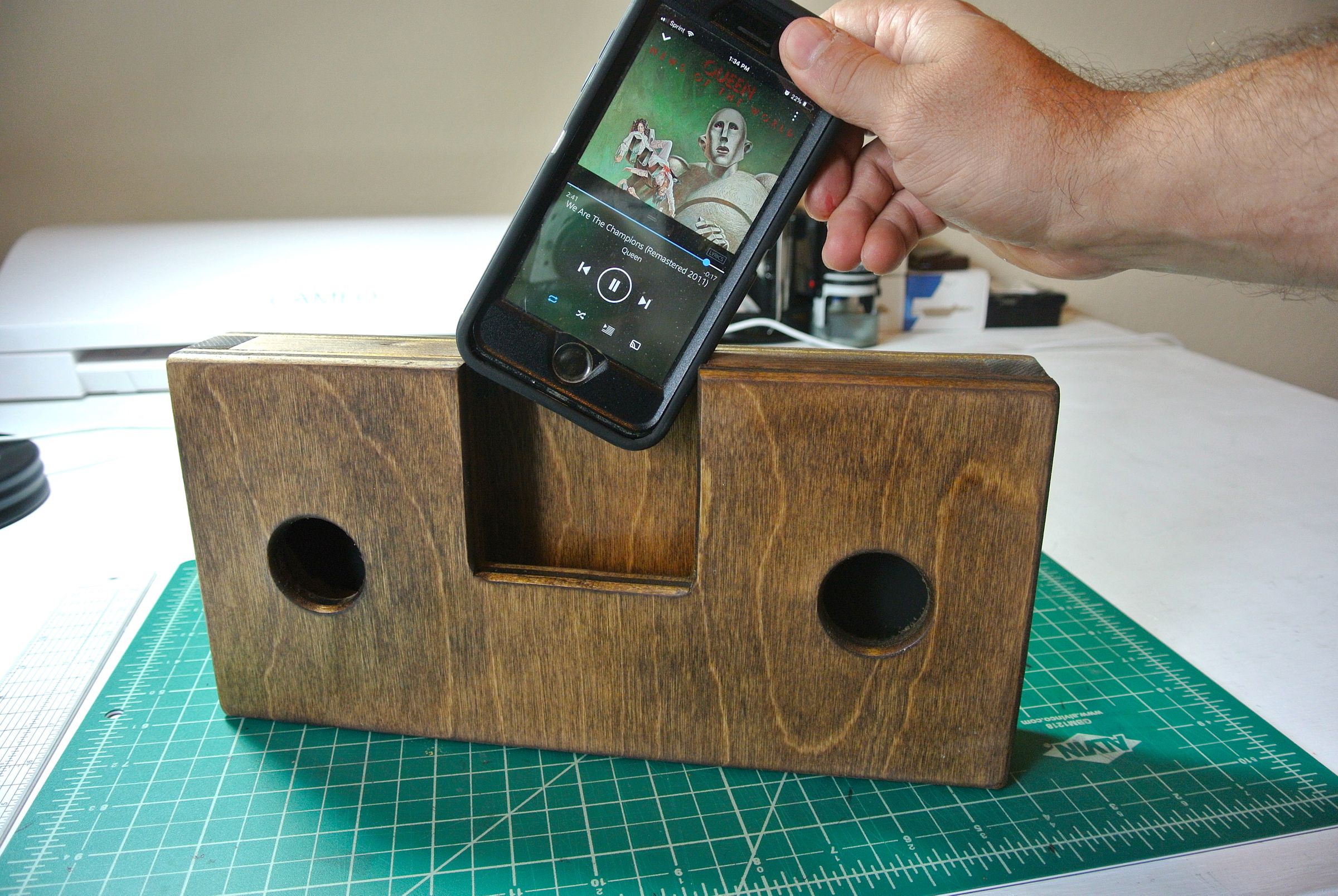 Scrap Wood Cell Phone Amplifier : 12 Steps (with Pictures) - Instructables