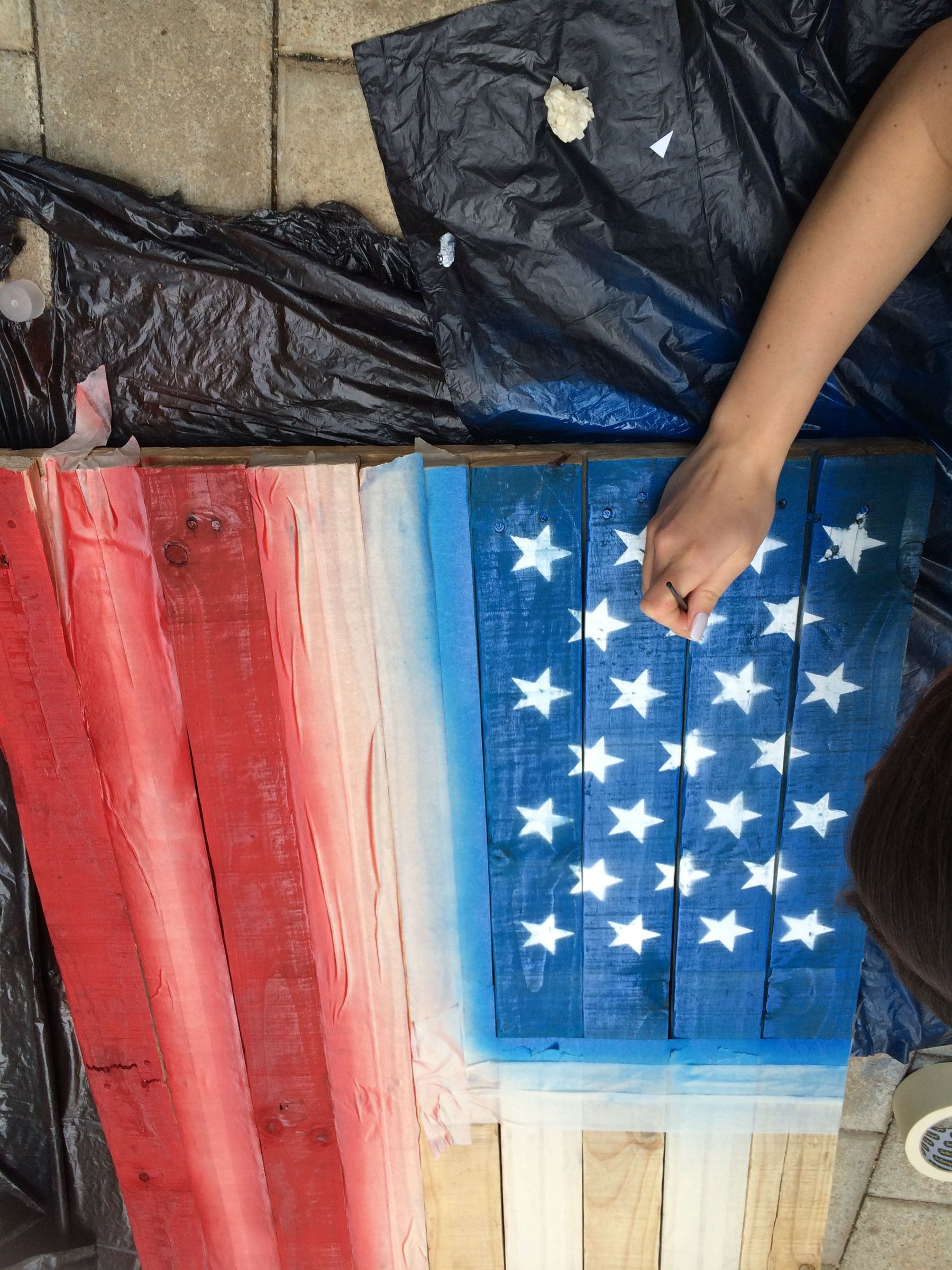 American Flag Pallet : 4 Steps (with Pictures) - Instructables