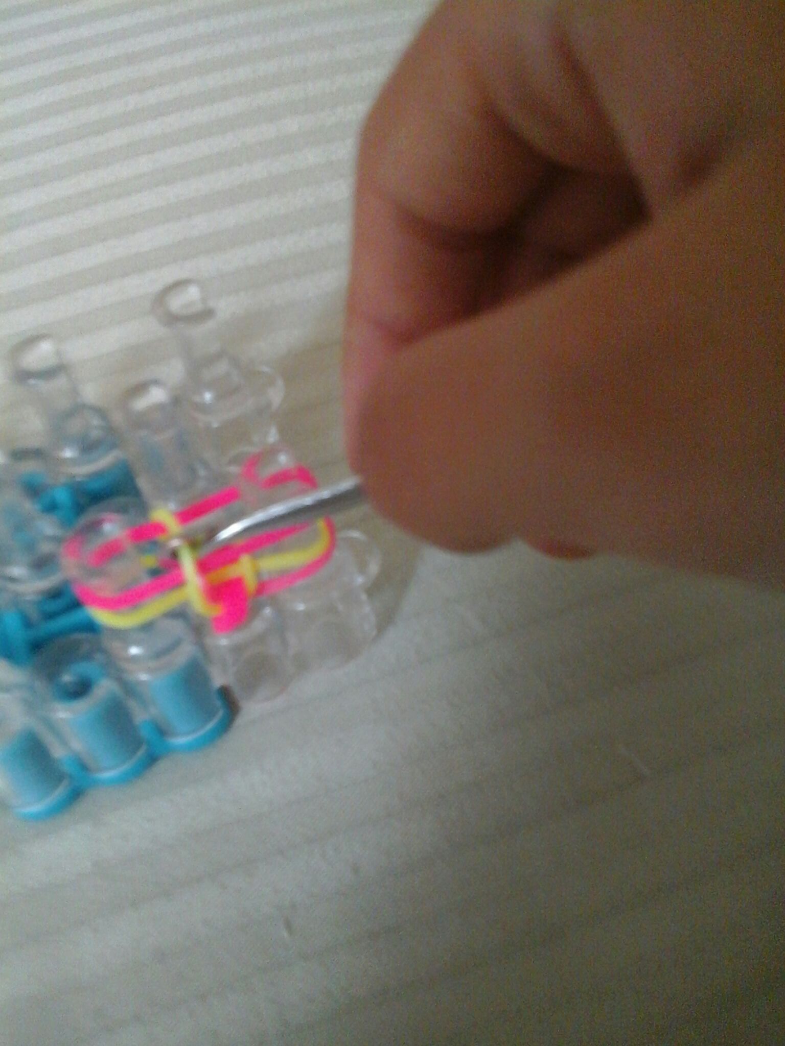 How to Make a French Braid Bracelet (The Loom Is Optional) : 4 Steps ...