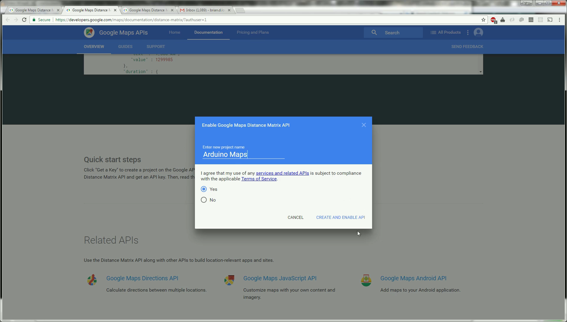 Arduino Traffic Display Using Google Maps API : 5 Steps - Instructables
