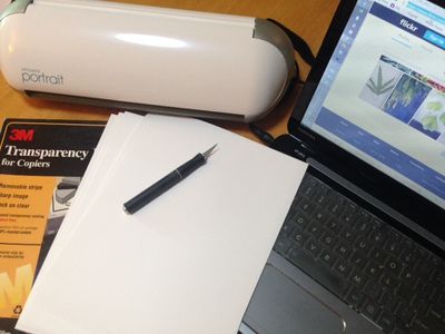 Making a Stencil With the Silhouette Cutter : 5 Steps (with Pictures ...