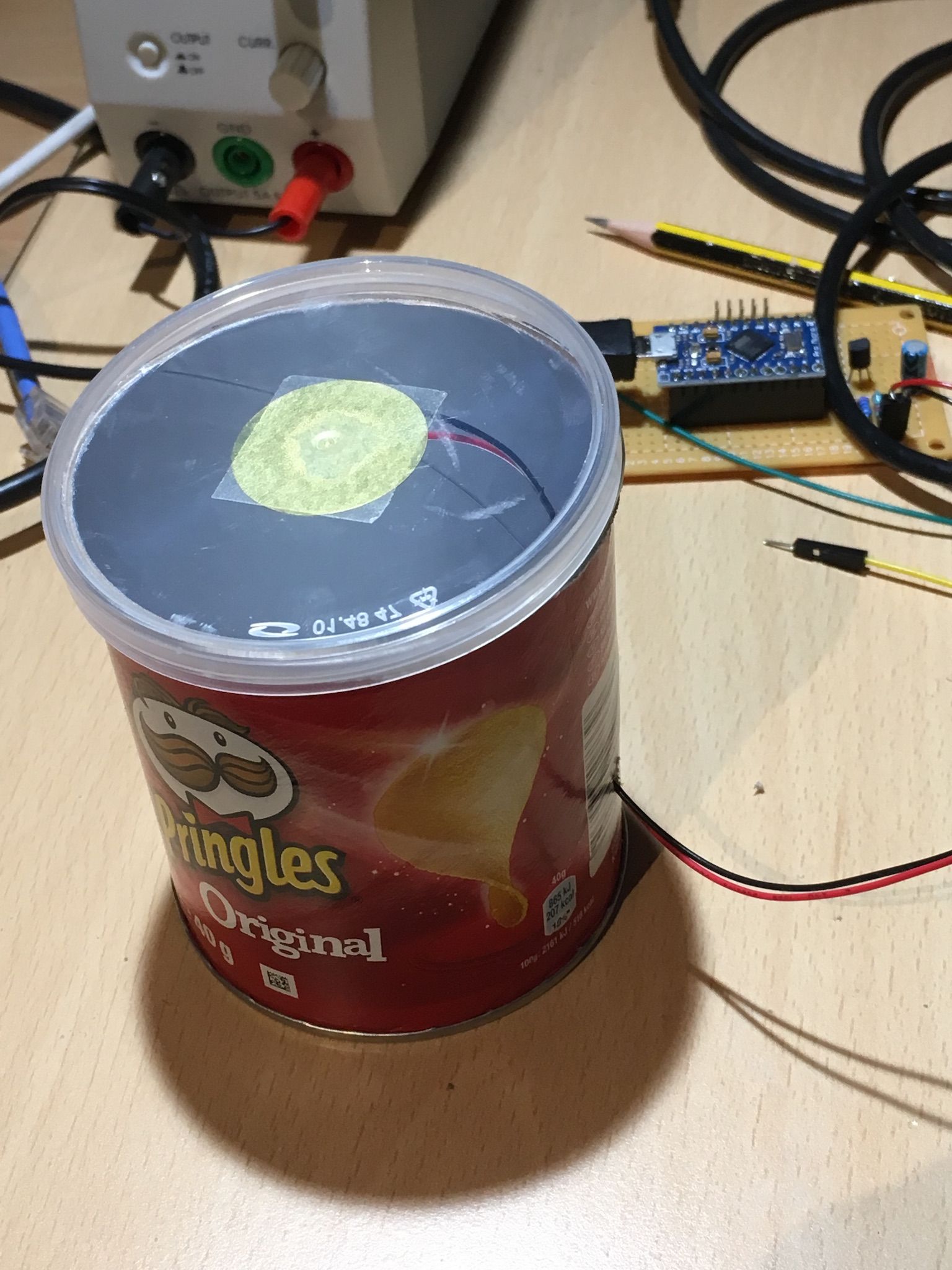 Pringle Can MIDI Drums : 9 Steps (with Pictures) - Instructables