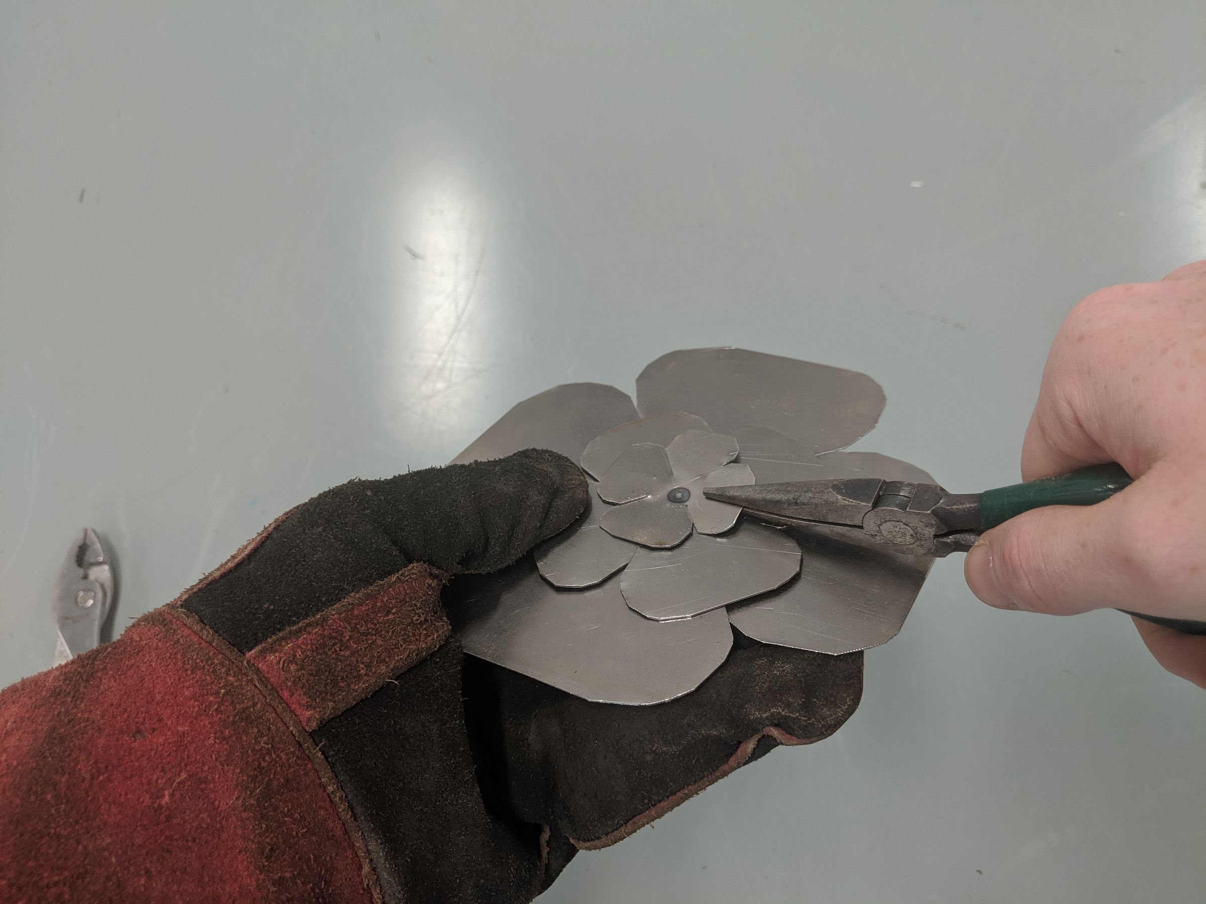 Easy Sheet Metal Flower : 6 Steps (with Pictures) - Instructables