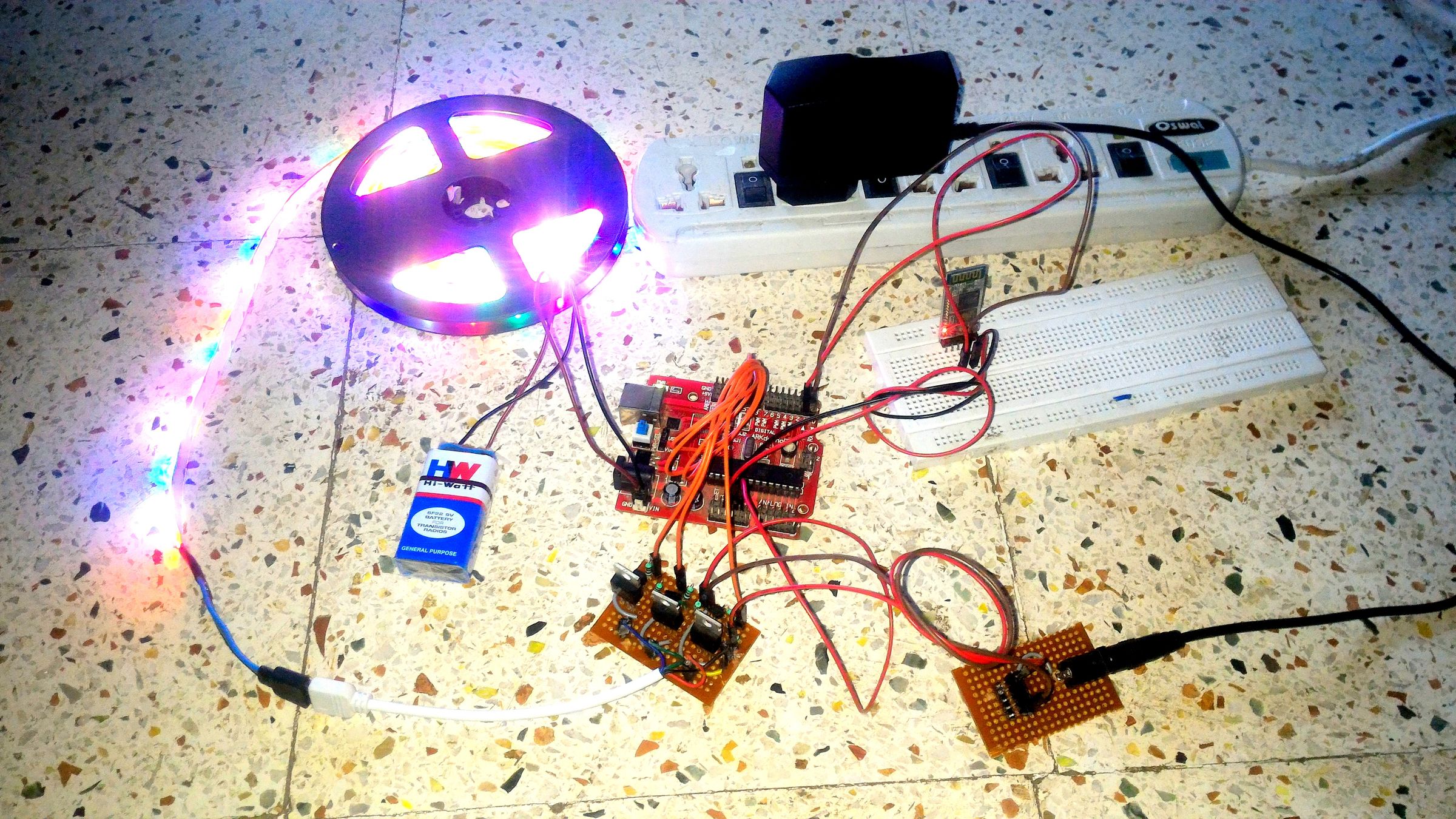 LED Strip Effects Controlled by Android App : 6 Steps (with Pictures ...
