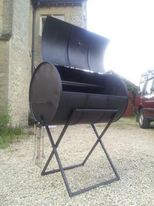 How to Make an Oil Drum BBQ Smoker : 13 Steps (with Pictures ...