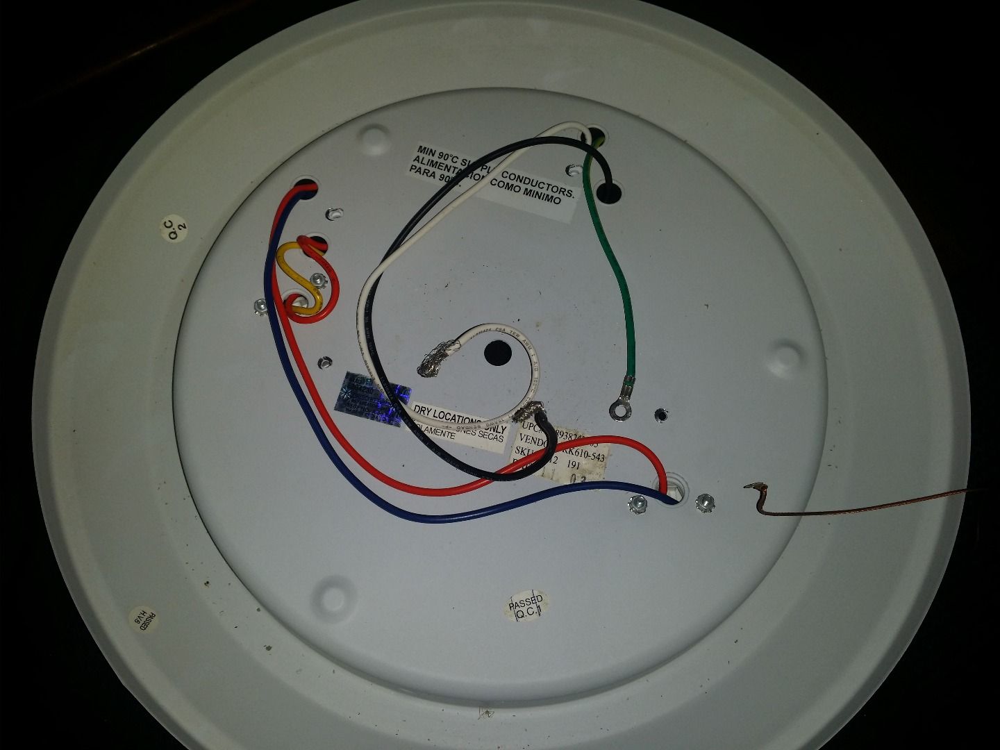 Retrofitting a CFL Light Fixture to LED : 5 Steps (with Pictures ...