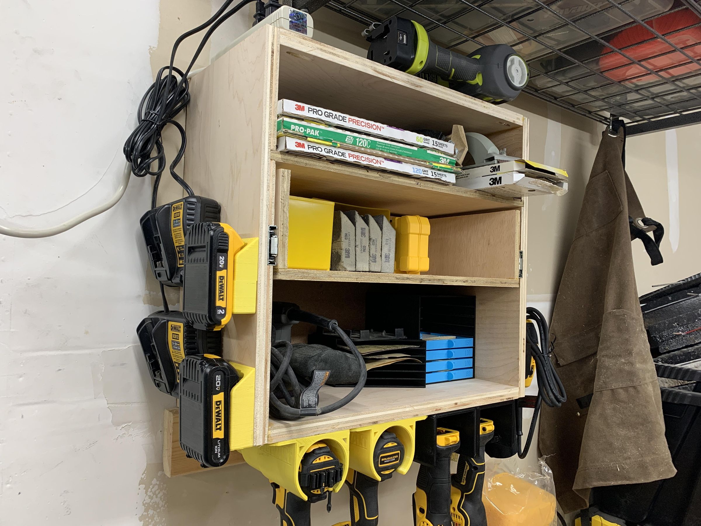 Drill and Sander Storage : 9 Steps (with Pictures) - Instructables