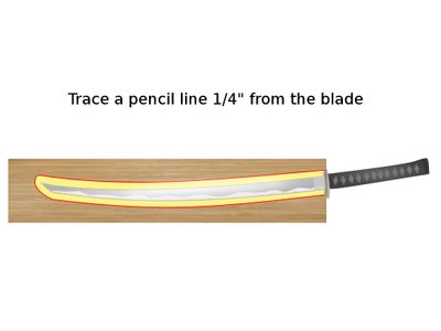 Japanese Sword Scabbard : 5 Steps (with Pictures) - Instructables