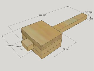 Easy Wooden Mallet : 7 Steps (with Pictures) - Instructables