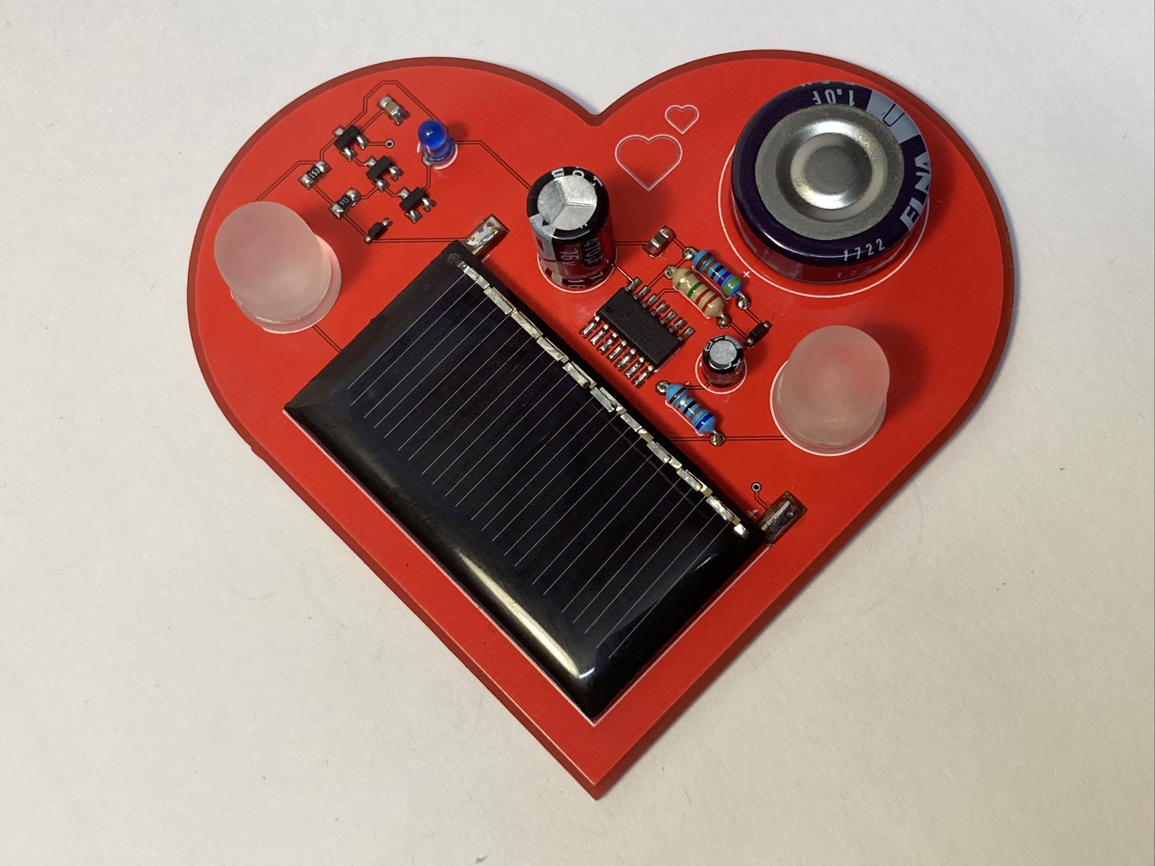 BEAM Solar Powered Pummer (Heart Shaped PCB) : 24 Steps (with Pictures ...