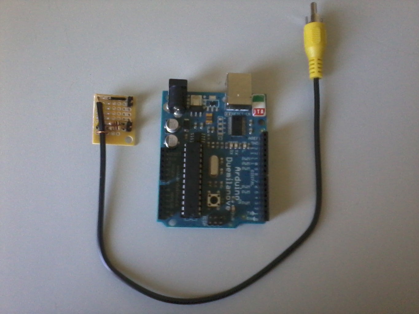 Tv Out With Arduino 4 Steps With Pictures Instructables