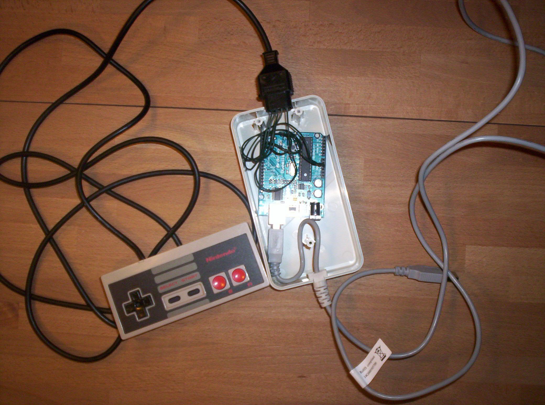 USB NES Controller With an Arduino! : 6 Steps (with Pictures ...