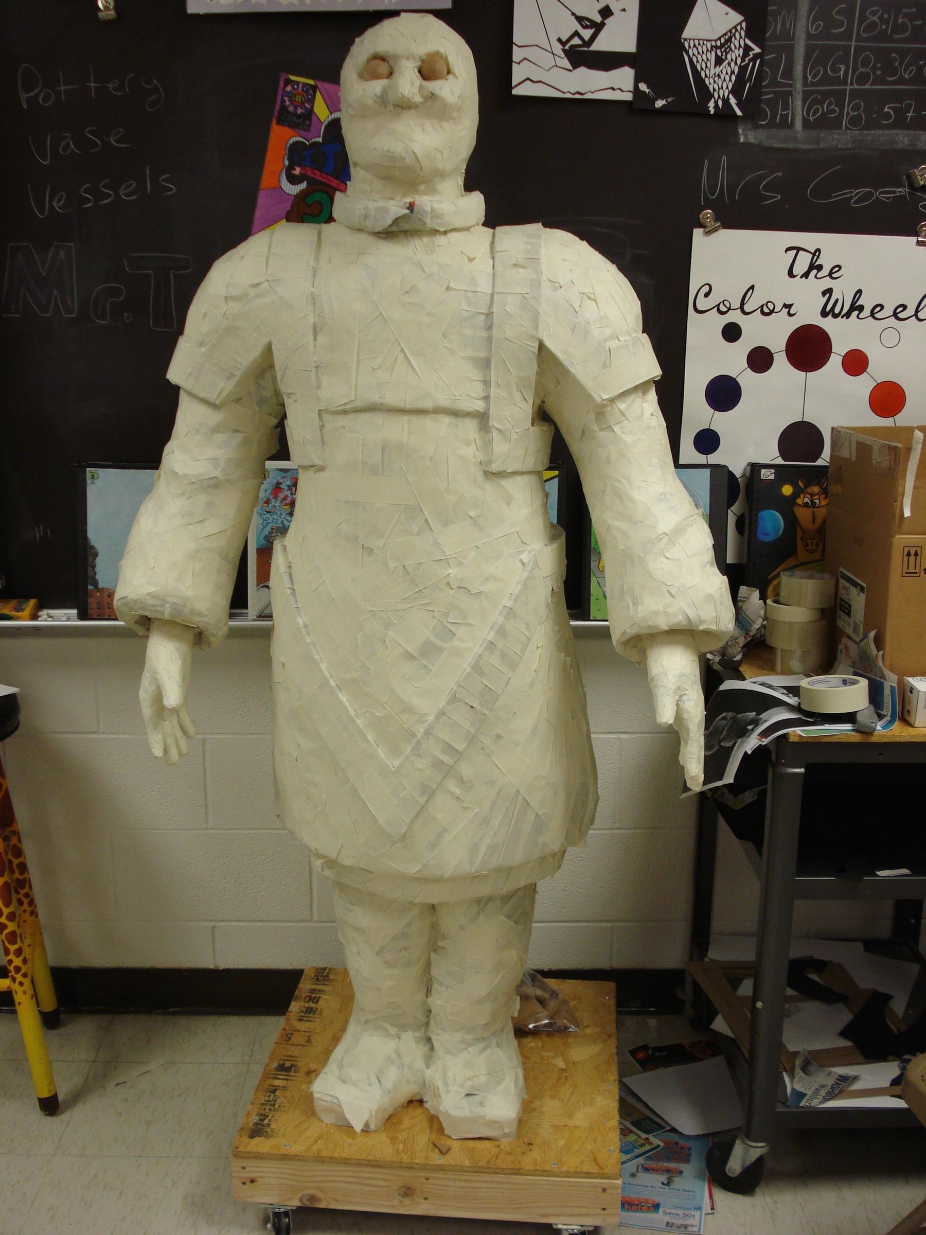Paper Mache Terracotta Warrior : 4 Steps (with Pictures) - Instructables