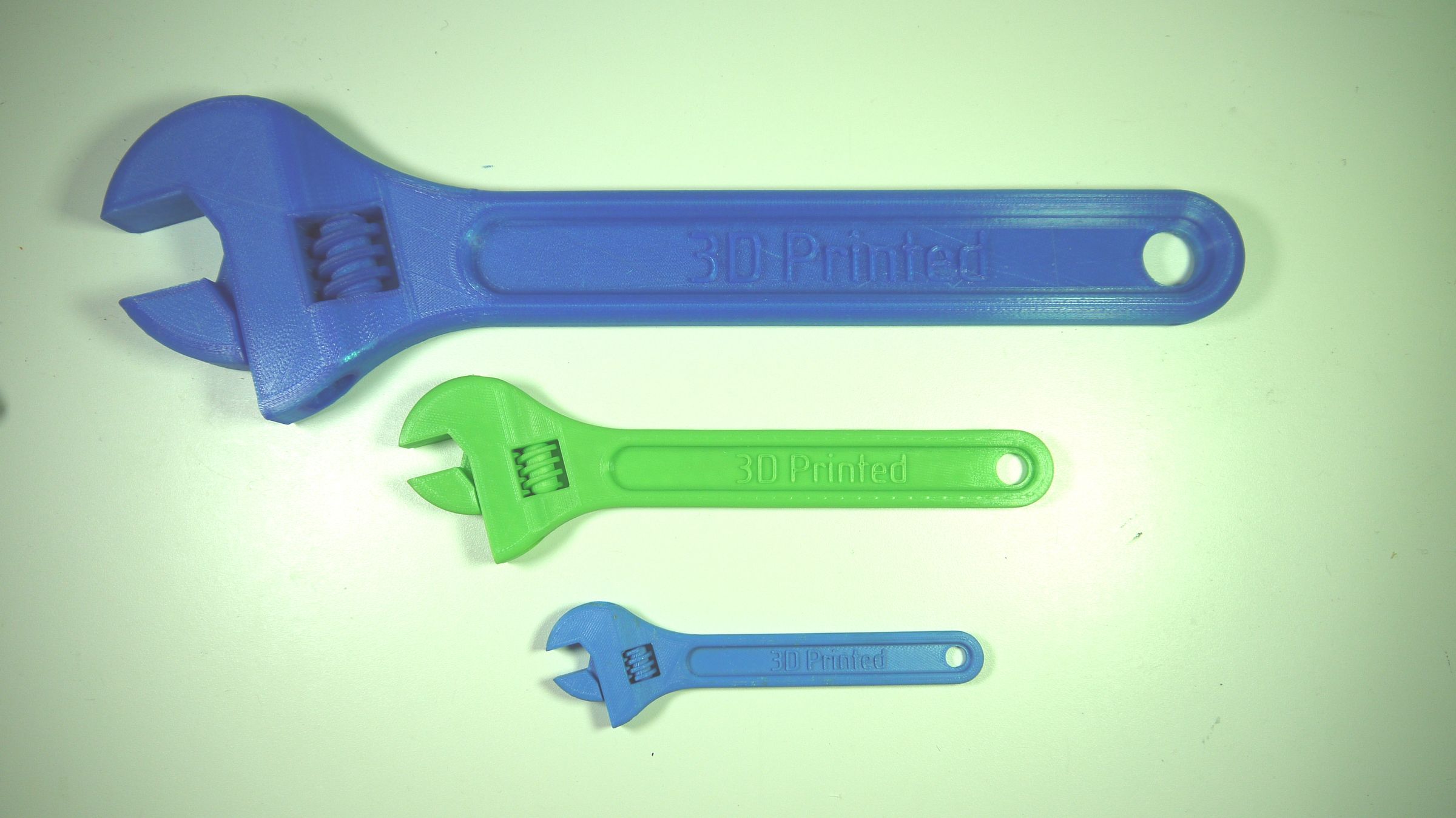 3D Printed "Print-In-Place" Adjustable Wrench : 4 Steps (with Pictures ...