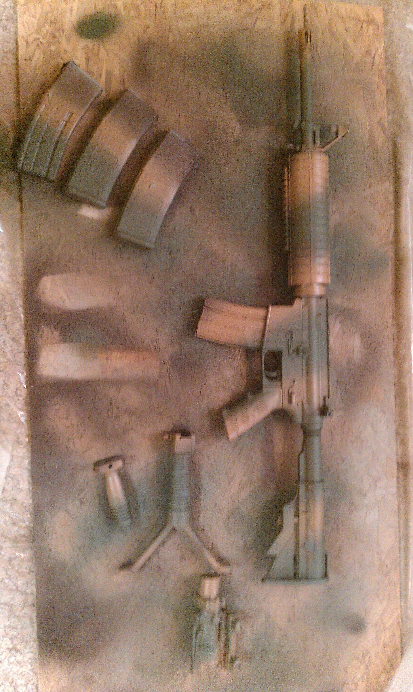 Paint Your AR 15 Multicam : 10 Steps - Instructables
