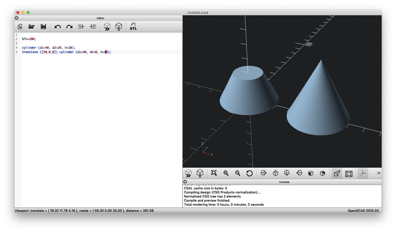 OpenSCAD: Introduction and Notes : 7 Steps - Instructables