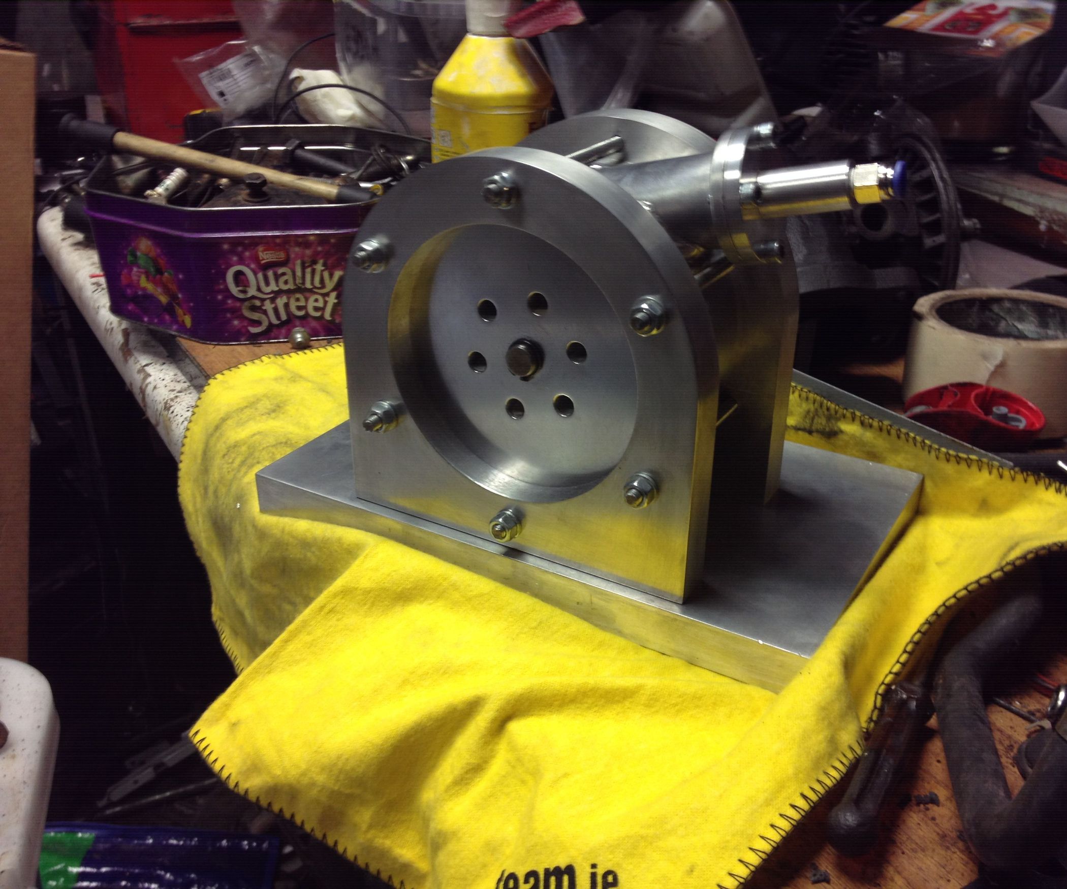 How to Build a Tesla Turbine - 3 Steps : 3 Steps (with Pictures ...
