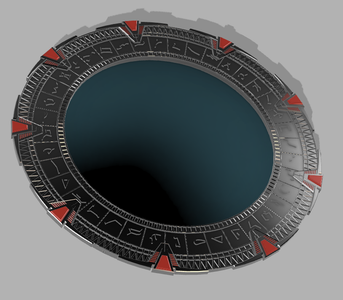 Stargate Mirror With Visual and Sound Effects : 9 Steps (with Pictures ...