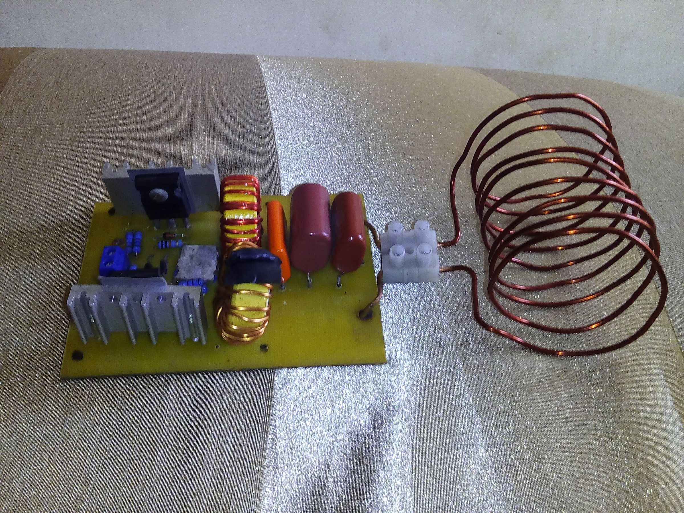 Simple DIY Induction Heater With ZVS Driver : 3 Steps - Instructables
