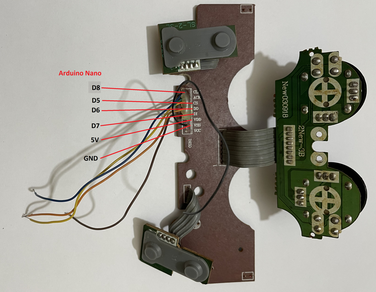 Convert Sony Ps2 Controller To Arduino Rc Controller 8 Steps With
