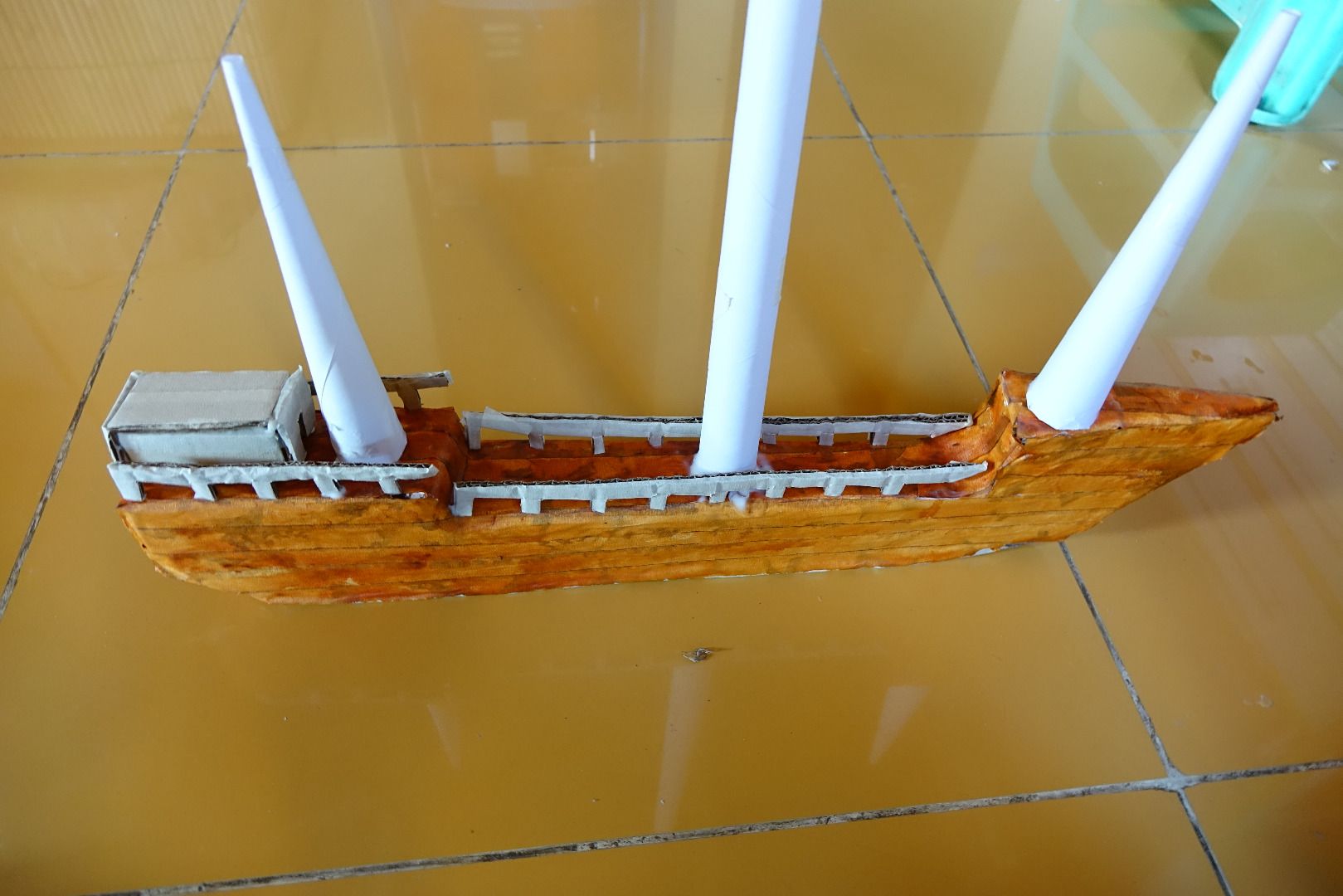 How to Make a Cardboard Model Ship : 15 Steps (with Pictures ...