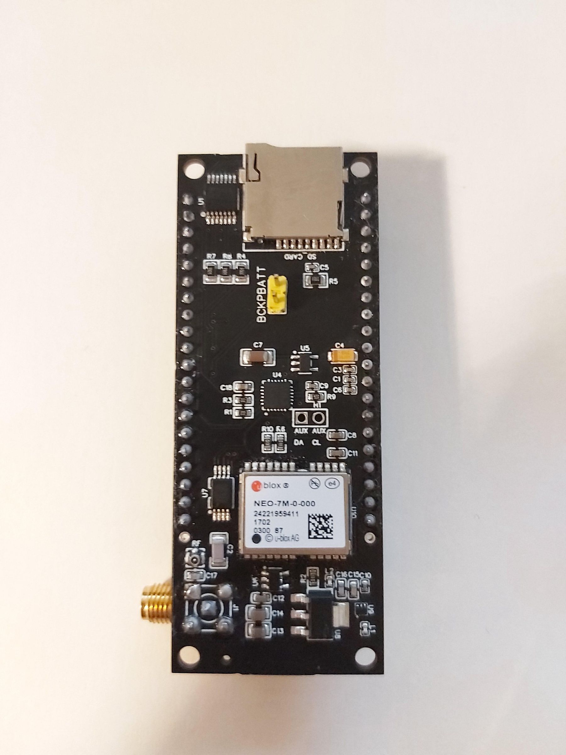 GPS and Vehicle Motion Tracker IoT Smart Logger for TTGO T-call ...