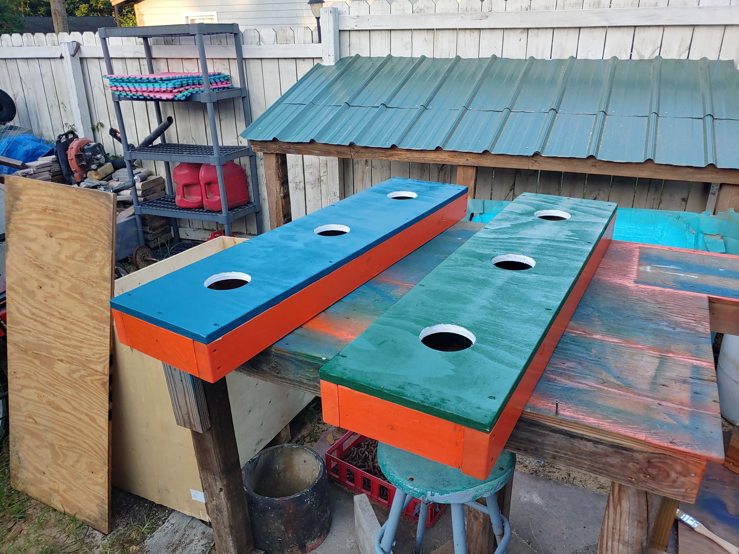 Build a Three Hole Washers Board Game : 5 Steps (with Pictures ...