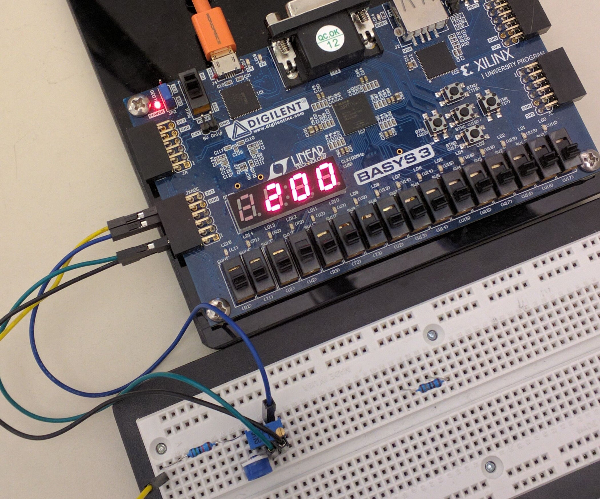 BASYS-3 Flow Metering ANALOG TO DIGITAL Using Vhdl and the XADC : 3 Steps - Instructables