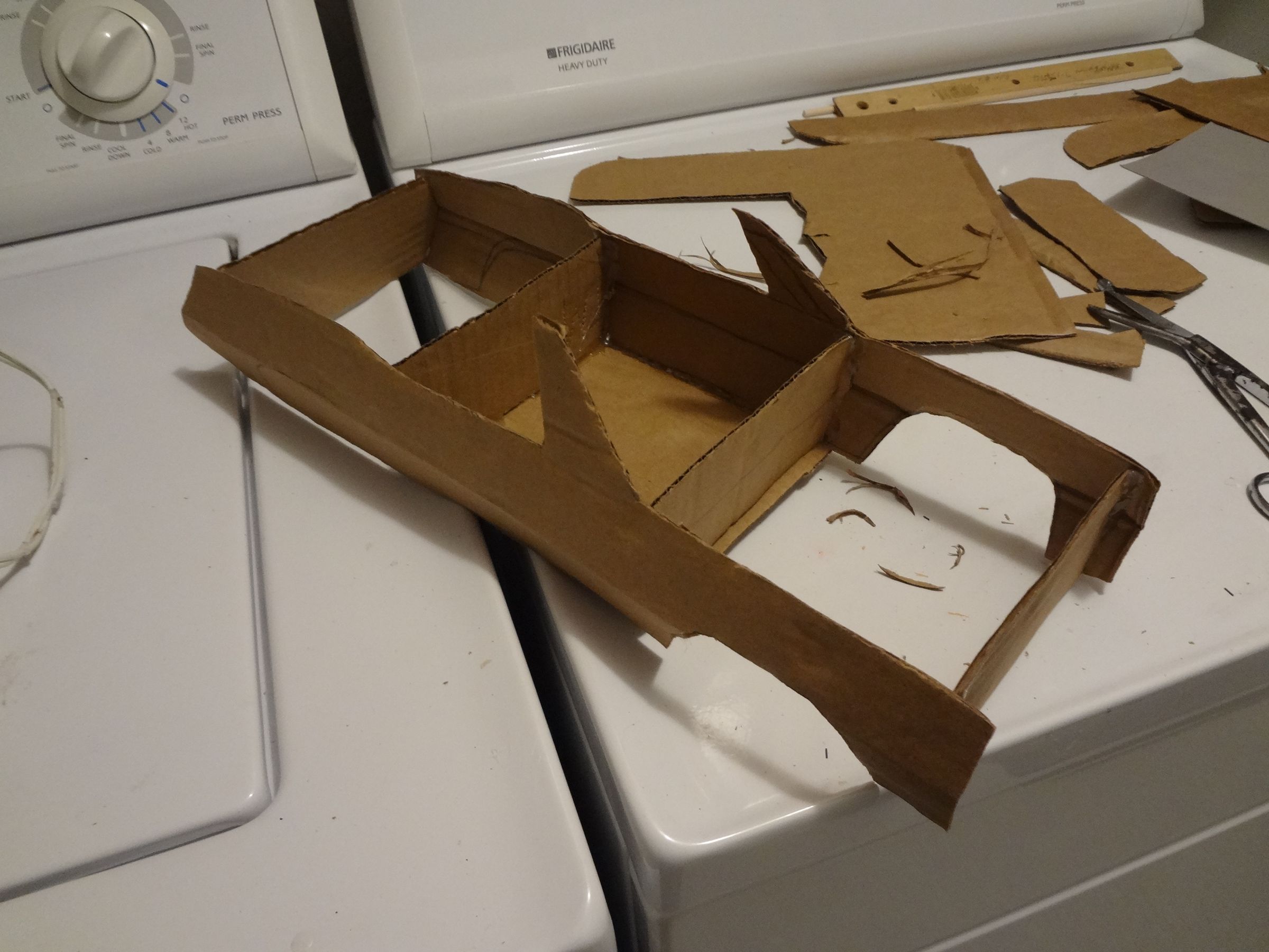 Paper Mache Cardboard Car. : 7 Steps (with Pictures) - Instructables