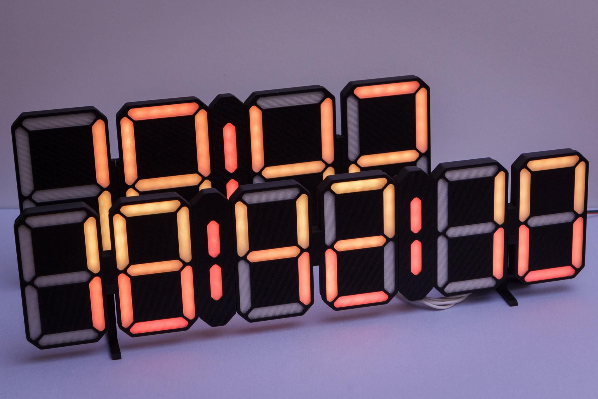 Retro 7 Segment Clock - the Final One(s) : 11 Steps (with Pictures ...