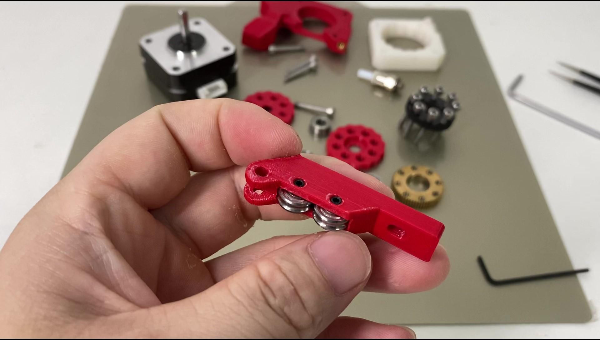 Build a Complete Cycloidal Extruder for 3D Printer : 11 Steps (with ...