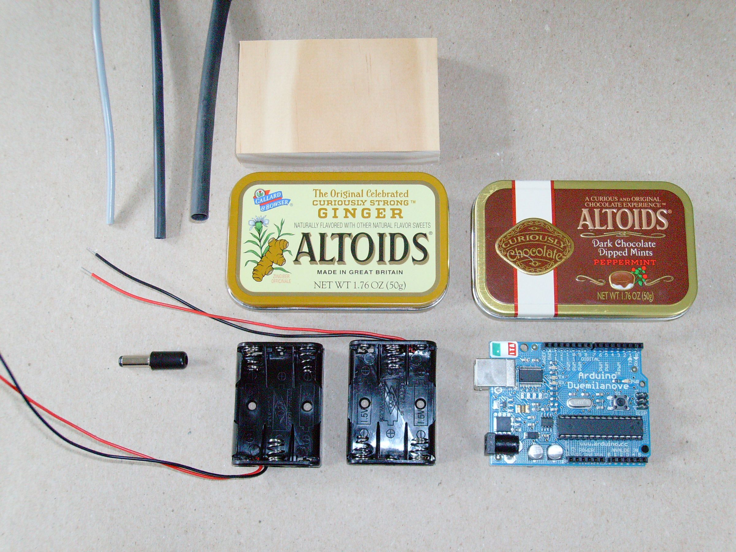 Arduino and Battery Pack in Altoids Tins : 17 Steps - Instructables
