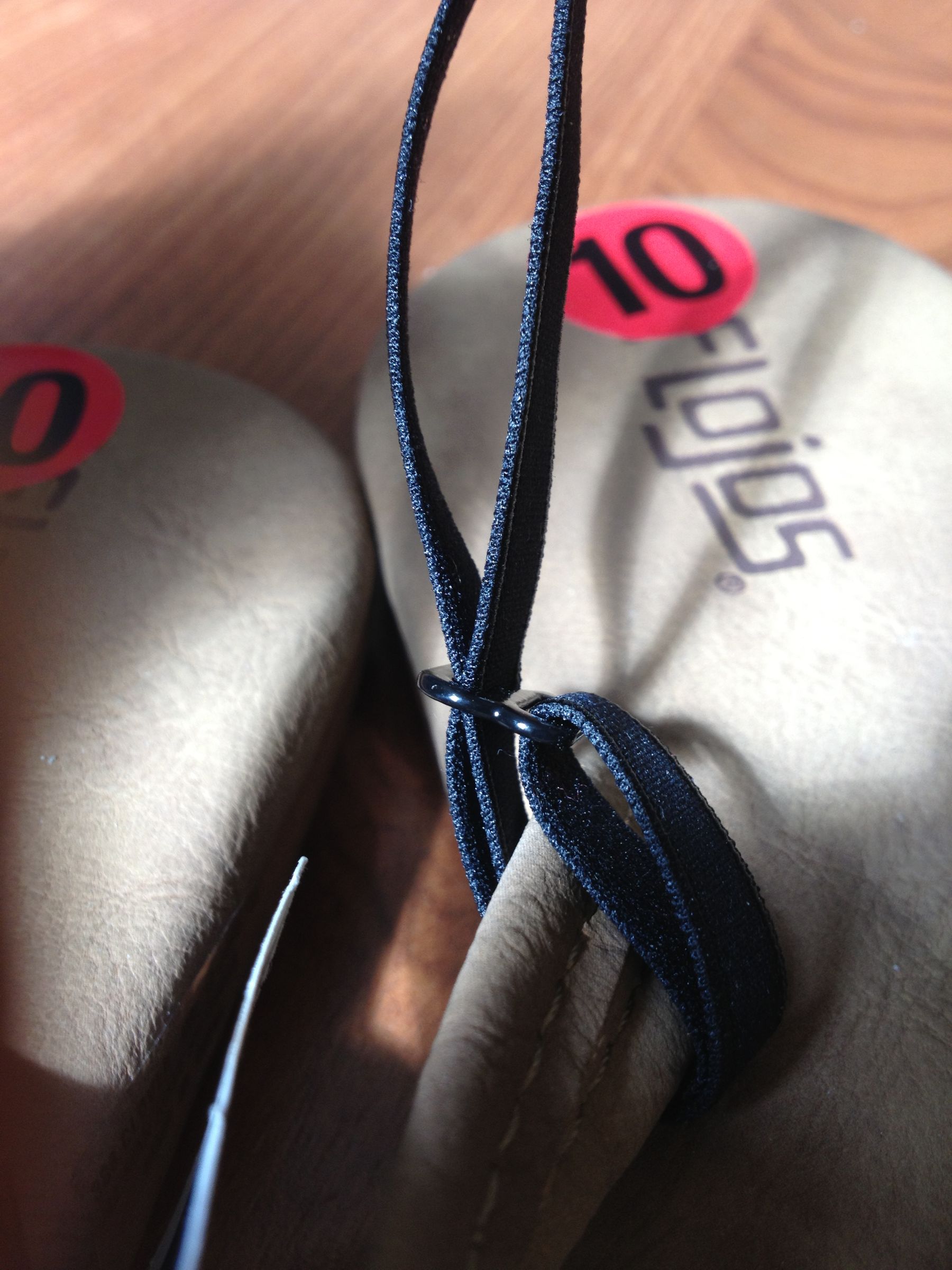 Easiest No Sew Way to Make an Interchangeble Flip Flop Back Strap ...